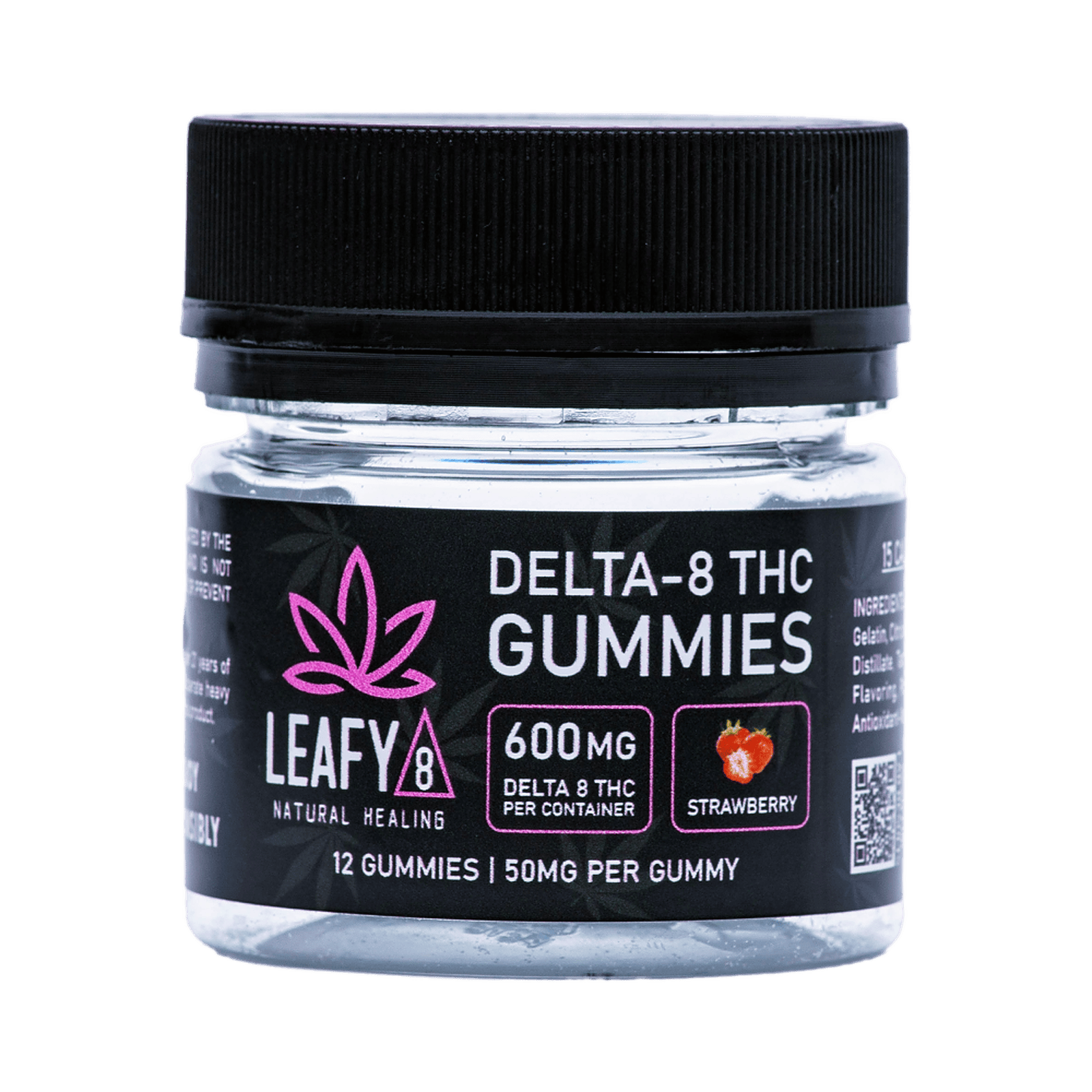 Leafy8 Brand Delta-8 THC & HHC Products: Delta 8 THC Gummies – Strawberry | Leafly