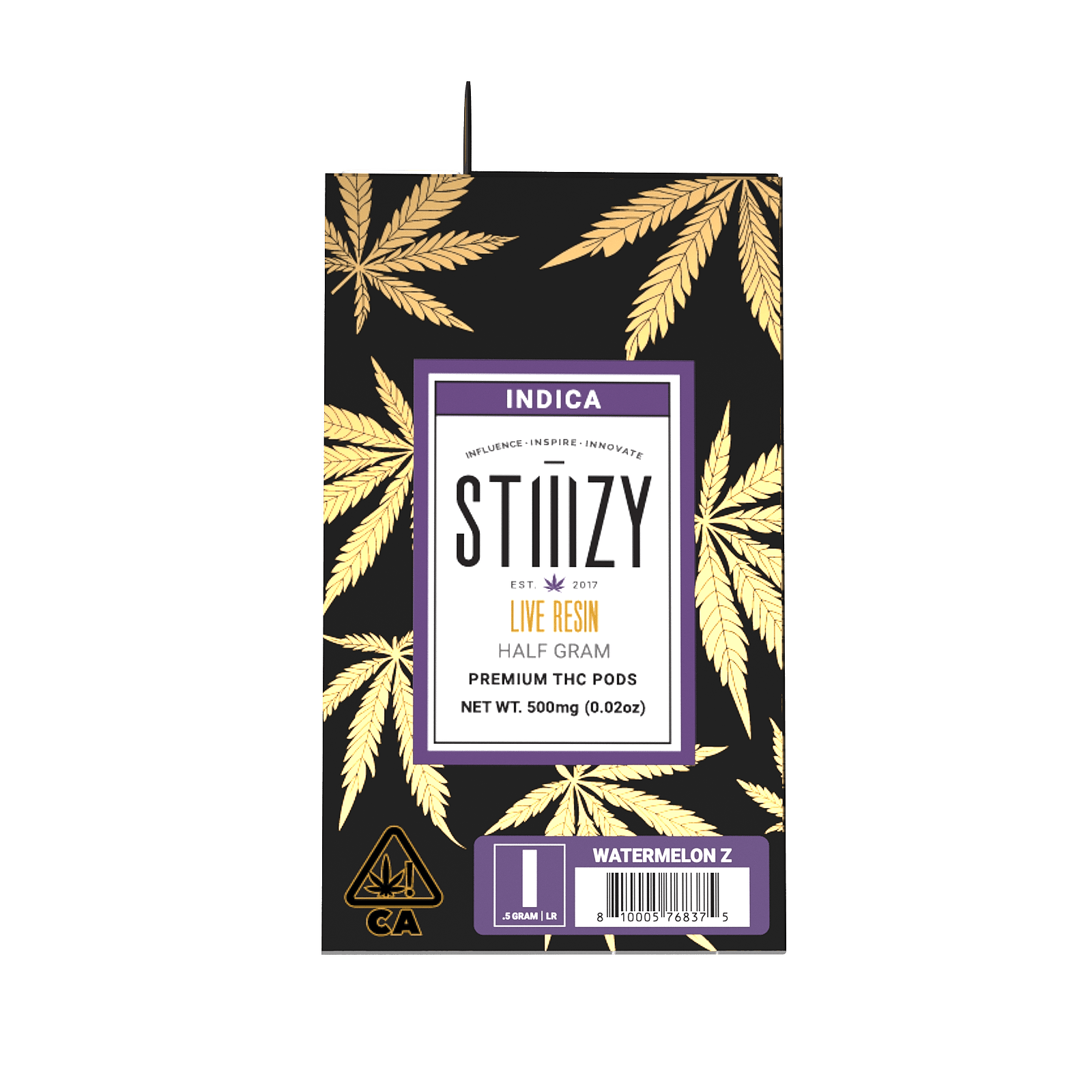 STIIIZY: WATERMELON Z - LIVE RESIN POD 0.5G | Leafly