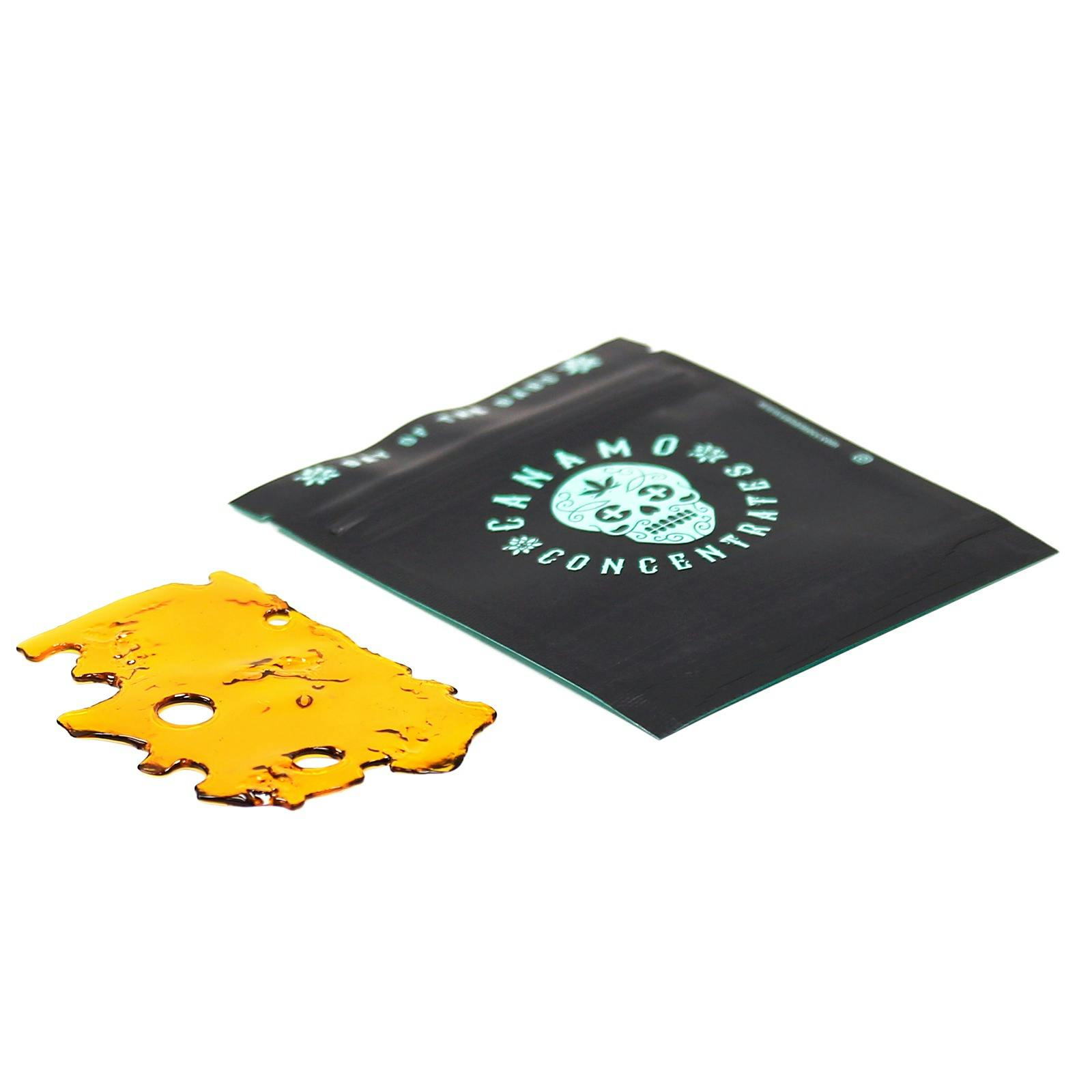 Canamo Concentrates: Miracle Alien Cookies Shatter 1g | Leafly