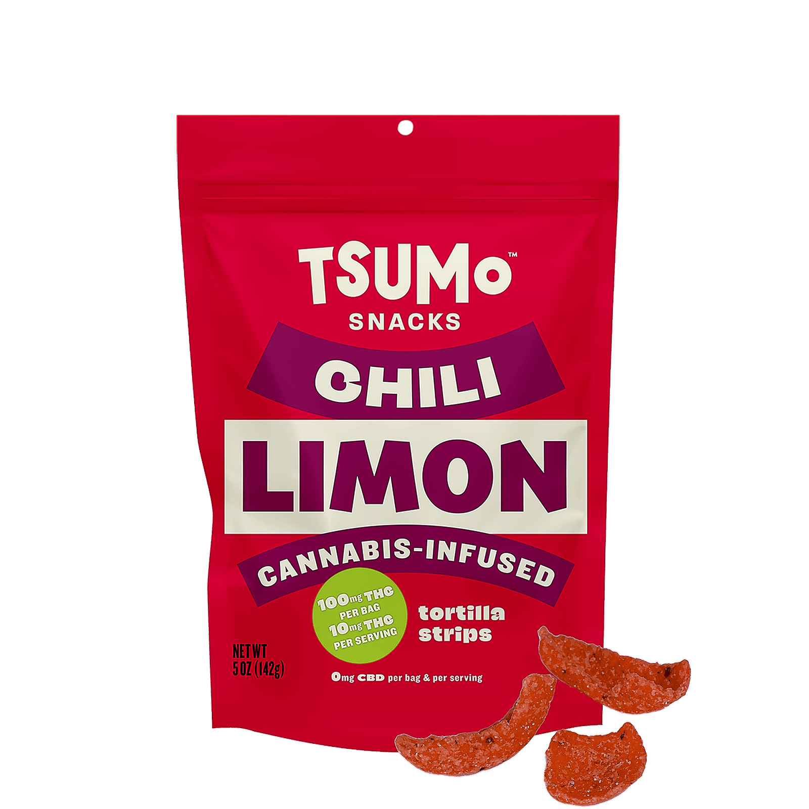 TSUMo Snacks: TSUMo Snacks - Chili Limon - Corn Chips - 100mg ...