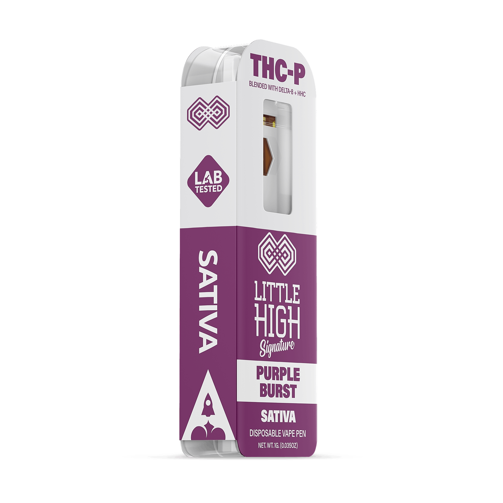 Little High: Little High Signature - THC-P Sativa - Purple Burst - 1 ...