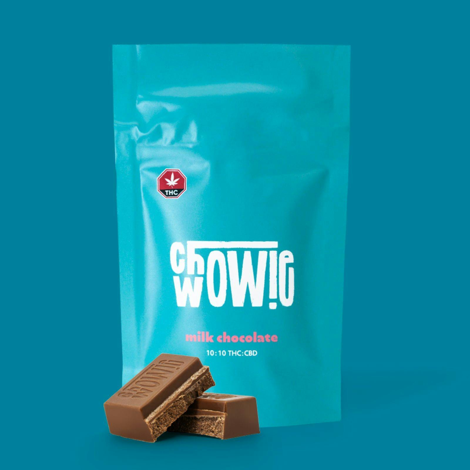 Chowie Wowie: 1:1 Balanced Solid Milk Chocolate 20mg | Leafly