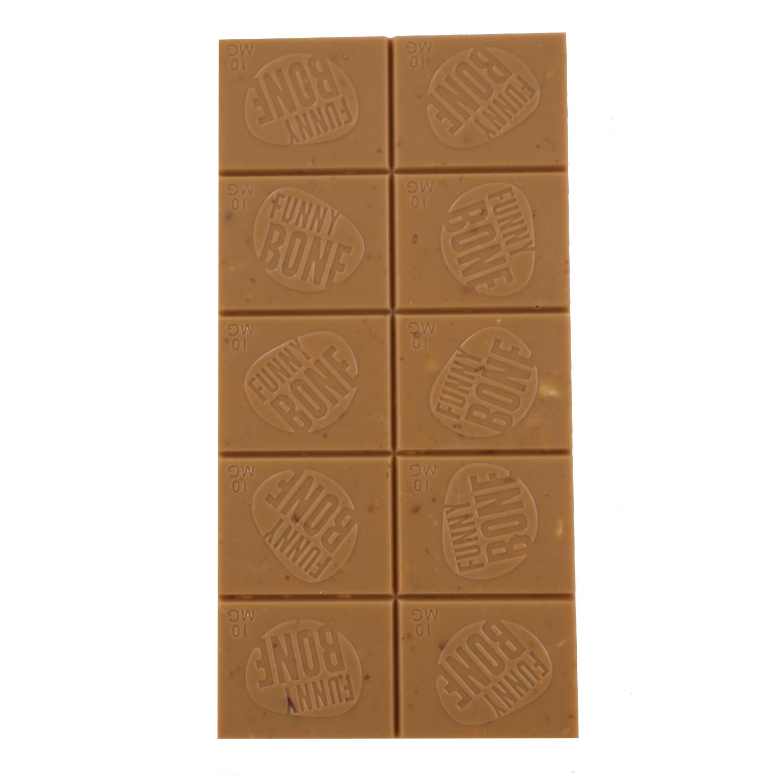 CLOVR: Funny Bone - 300mg - Chocolate Bar - Twisted Nuts | Leafly