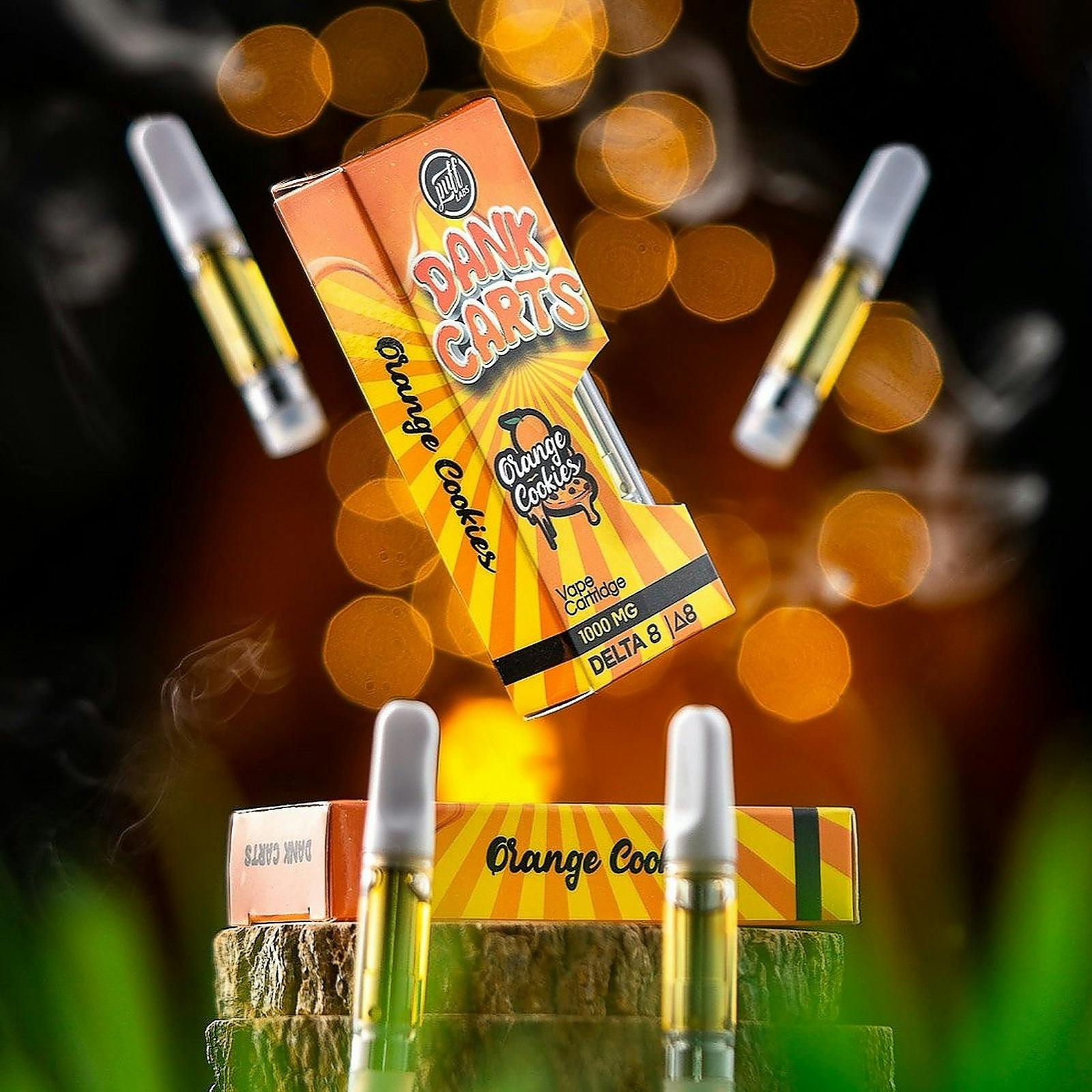 Puff Xtrax: PUFF XTRAX | Delta-8 Dank Carts Vape Cartridge: Orange ...