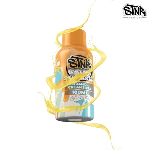 STNR Creations: 100mg Delta8 THC Shot - Orange Dreamsicle | Leafly