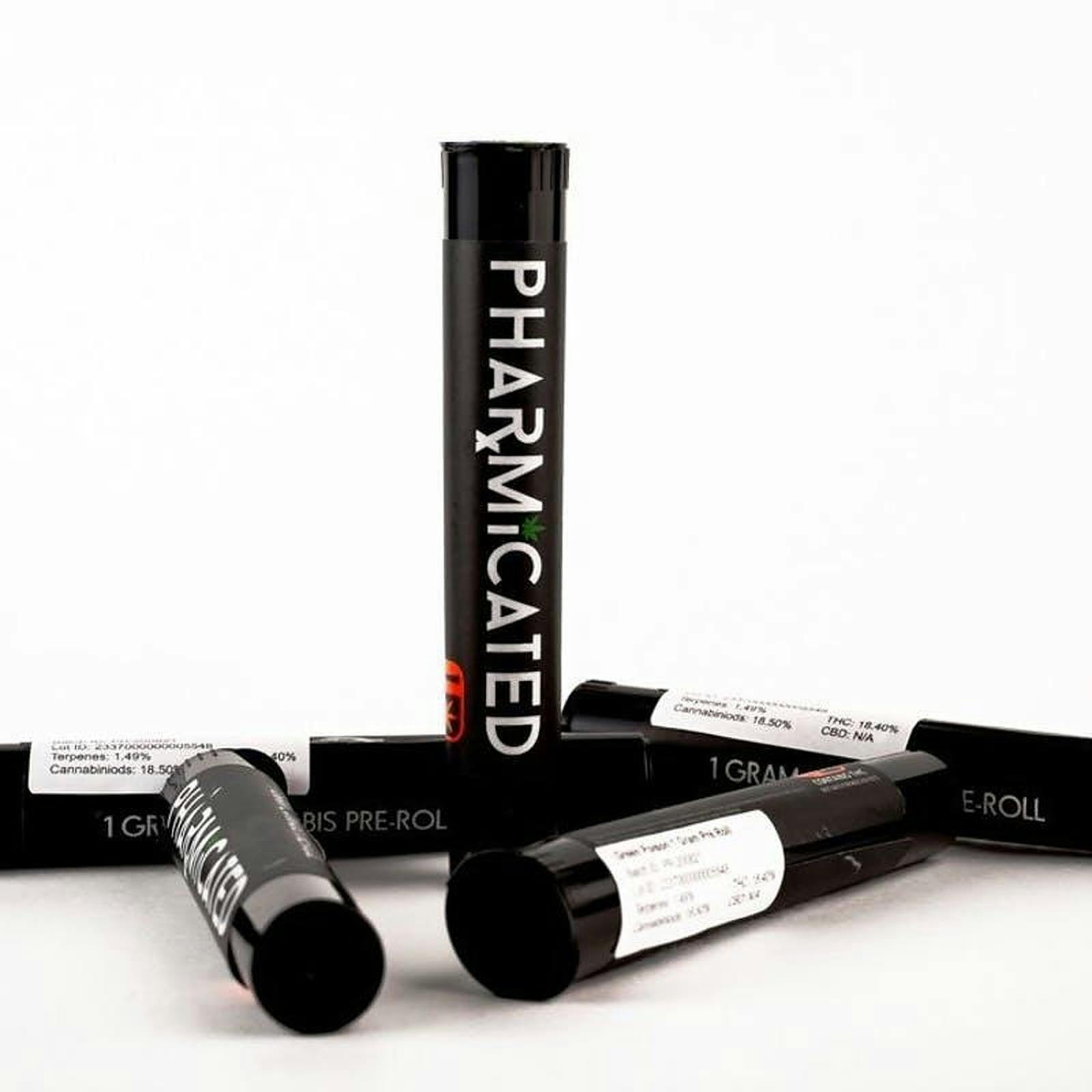 Pharmicated: PhD 1g Pre-Roll - Bacio Gelato | Leafly