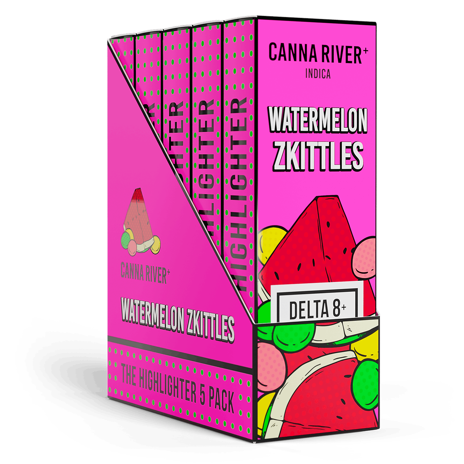 Canna River: D8/D10 Highlighter - Watermelon Zkittles / 2.5 Gram | Leafly