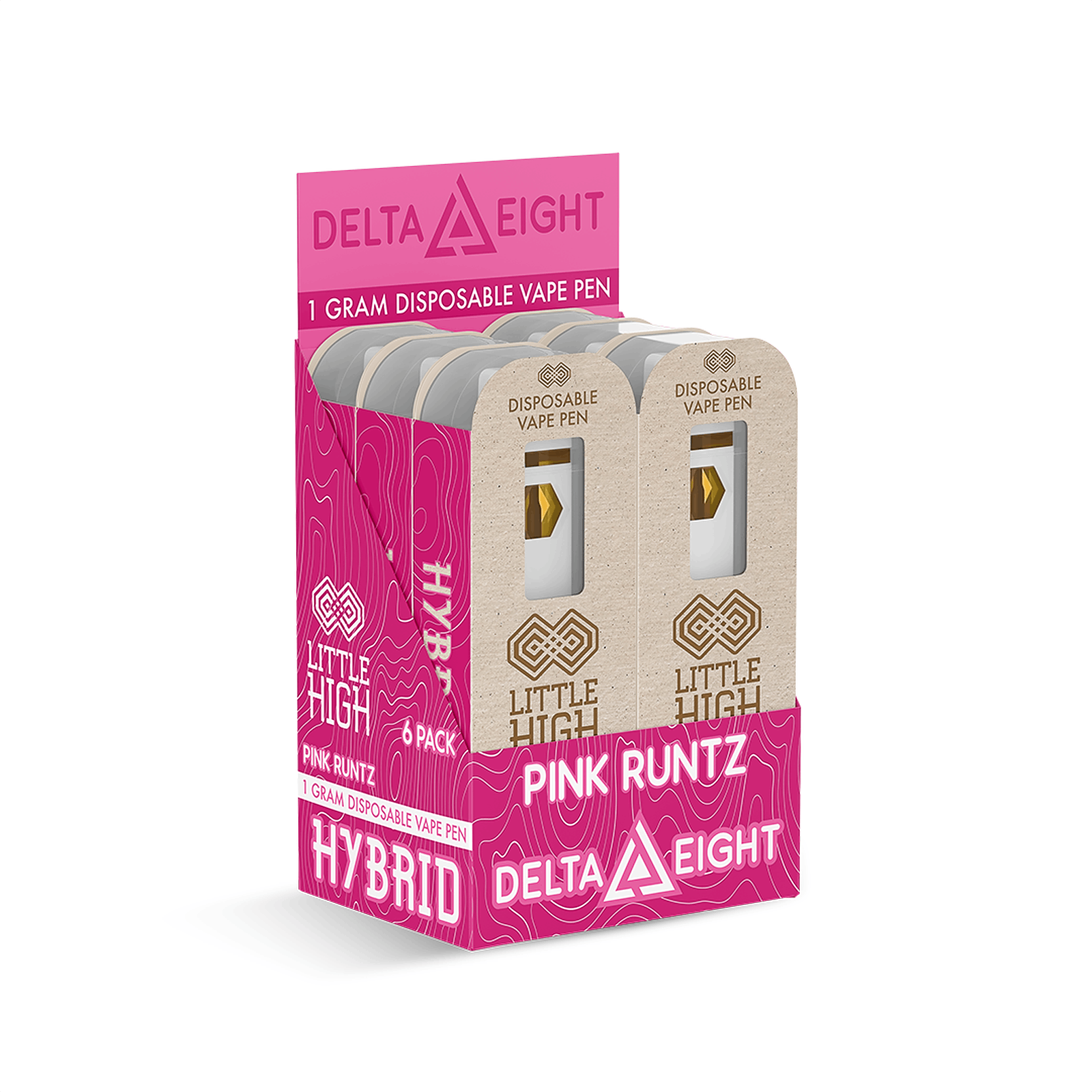 Little High: Little High - Delta-8 Hybrid - Pink Runtz - 1 Gram ...