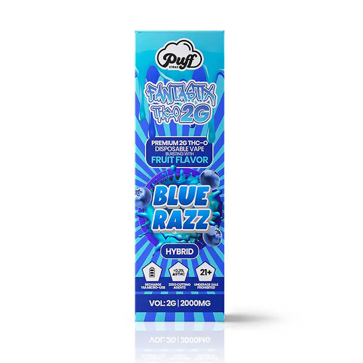Puff Xtrax: Fantastix THC-O 2G Disposable Vape: Blue Razz | Puff Xtrax ...