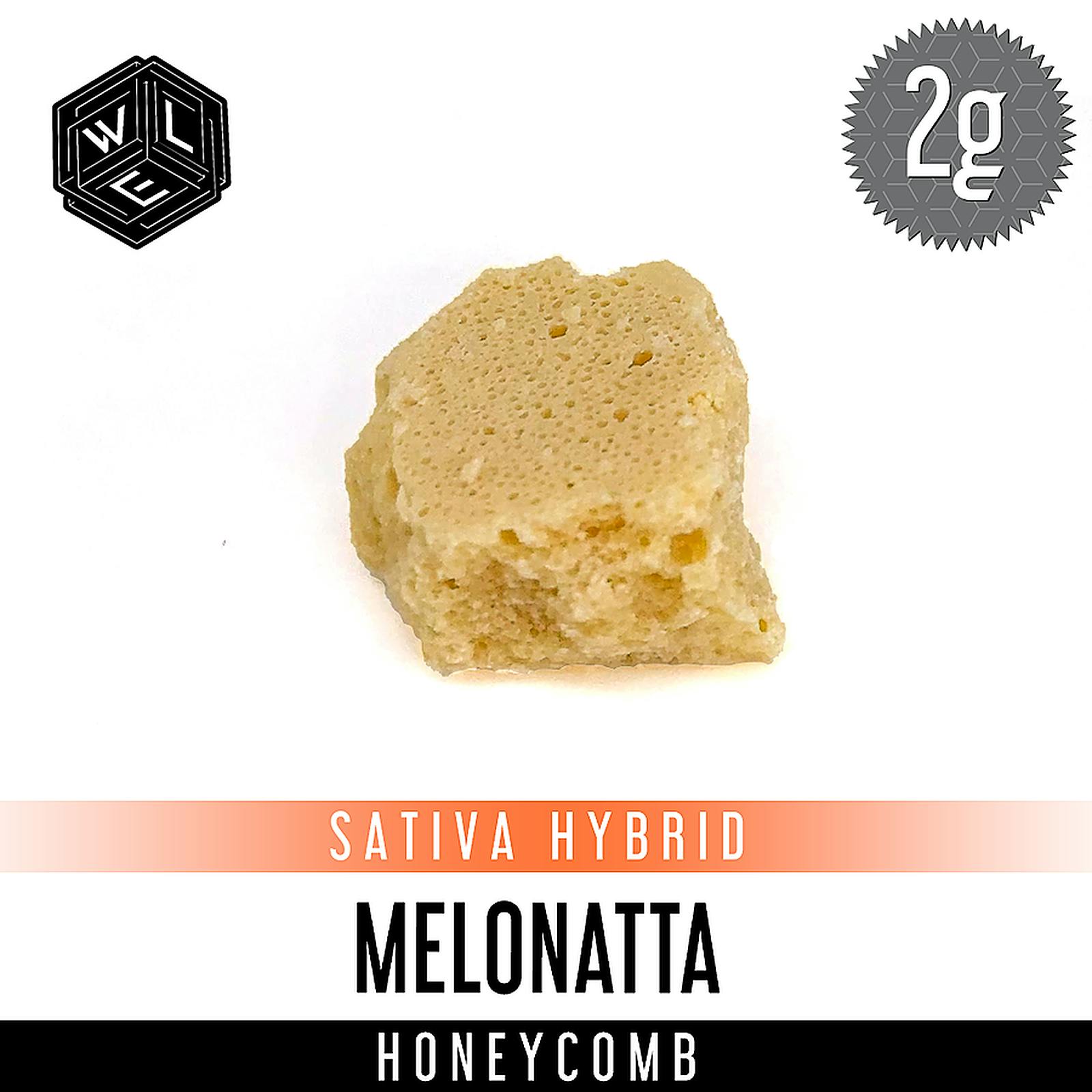 White Label Extracts: Melonatta Honeycomb 2 Gram | Leafly
