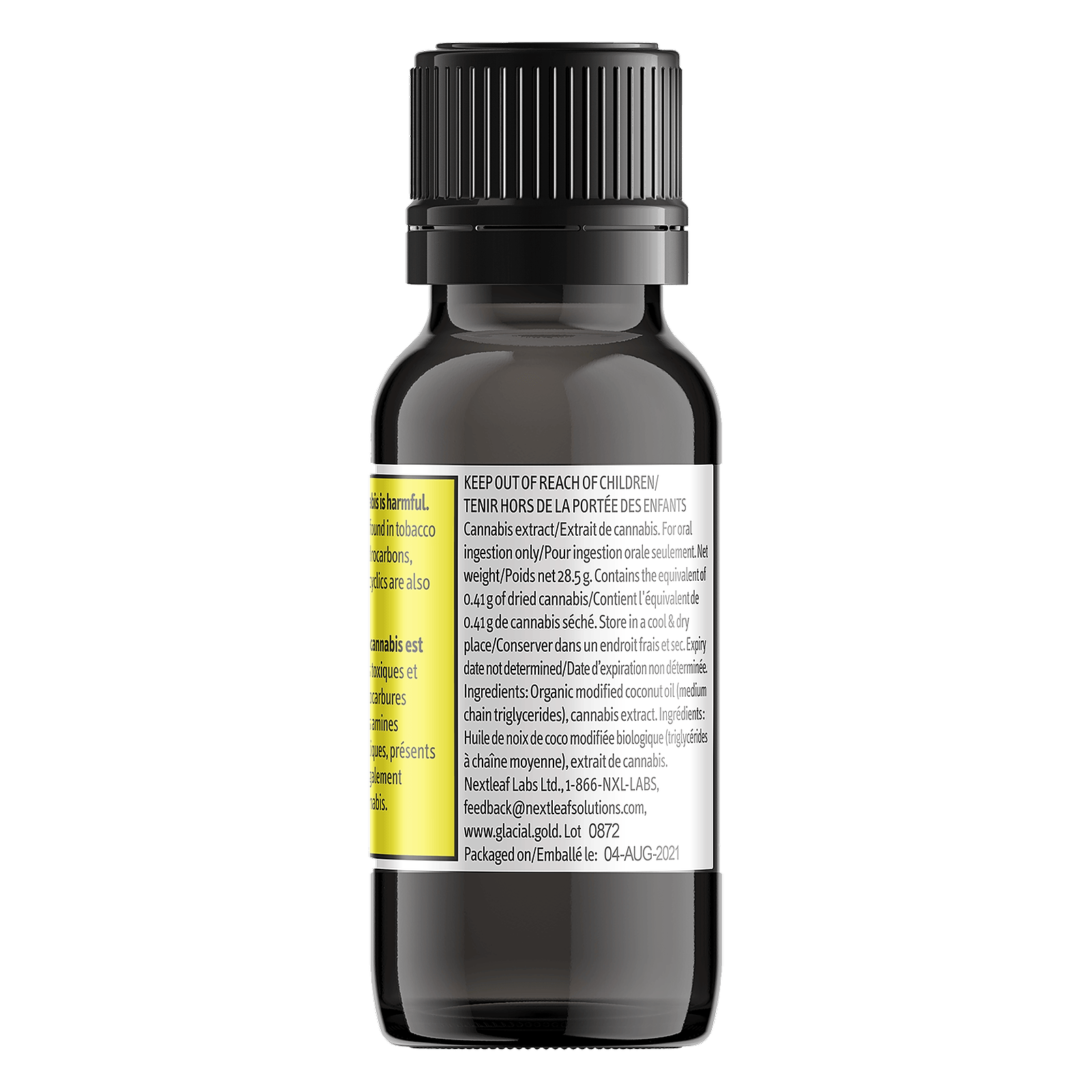 Glacial Gold: Distilled 30:30 Oil | Leafly