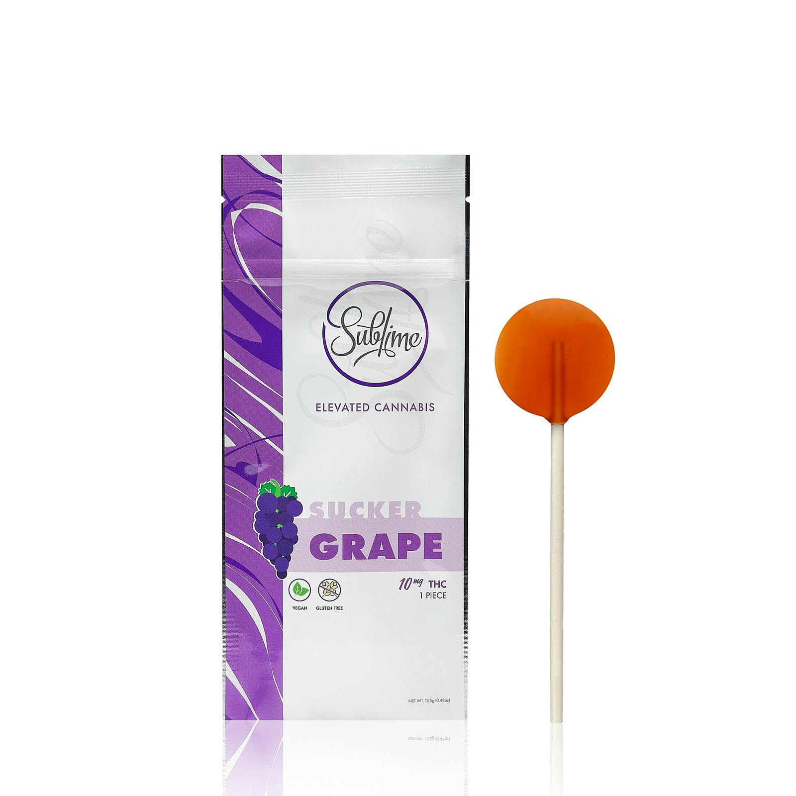 Sublime Brands: Grape Sucker 10mg | Leafly