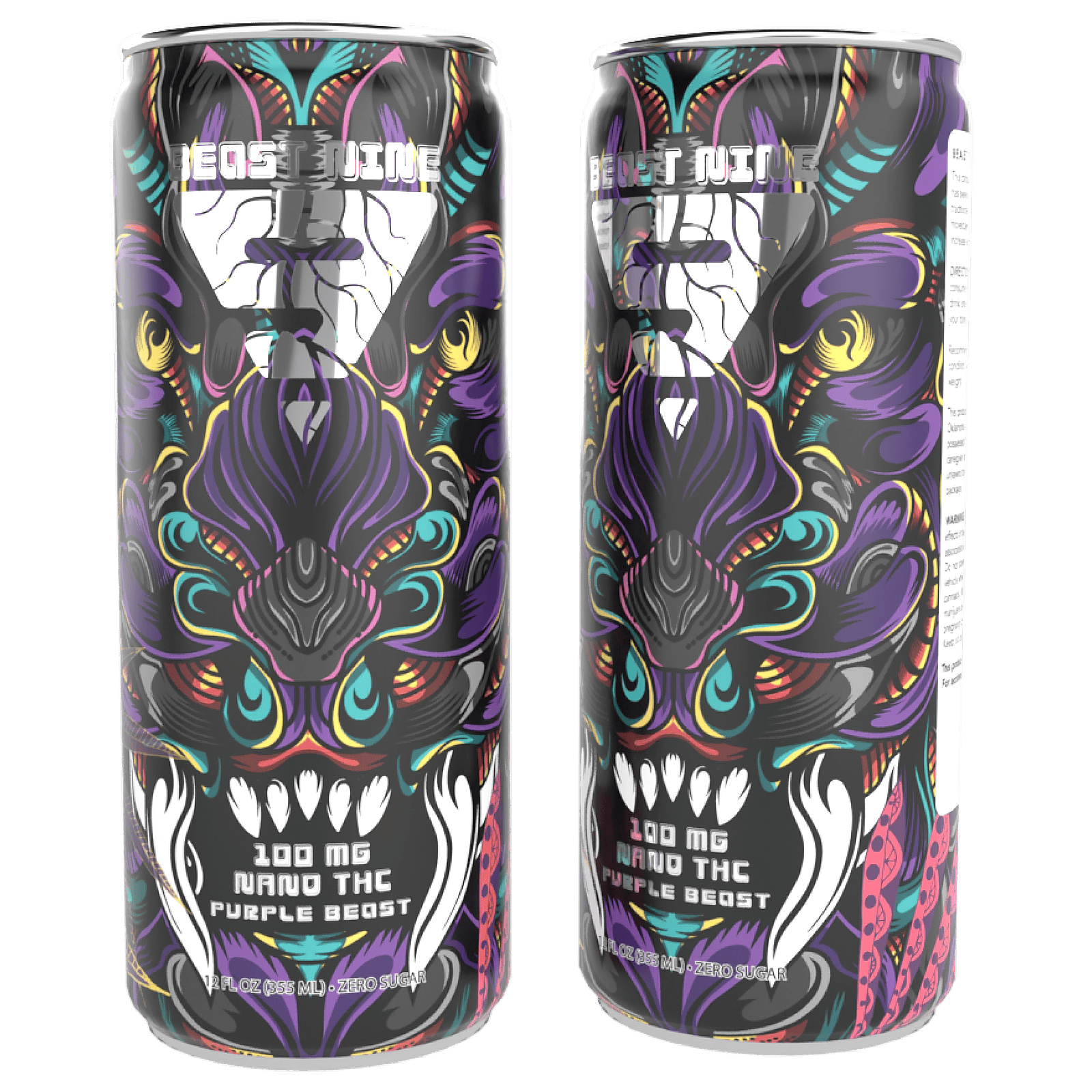 Hy Leaf: Beast Nine Soda (100mg Nano THC Drink) | Leafly