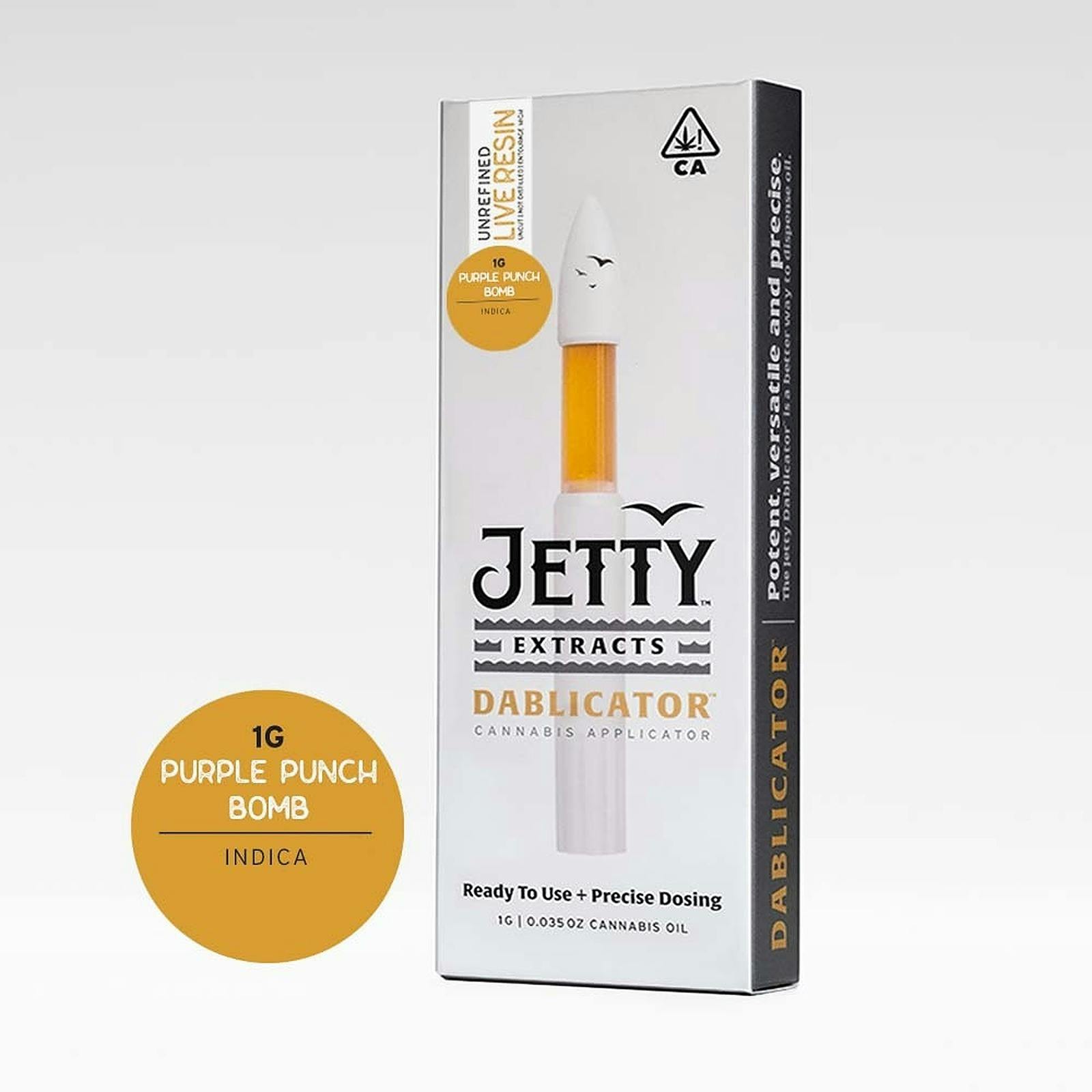 Jetty Extracts: Purple Punch Bomb UNREFINED Live Resin Dablicator™ Oil ...