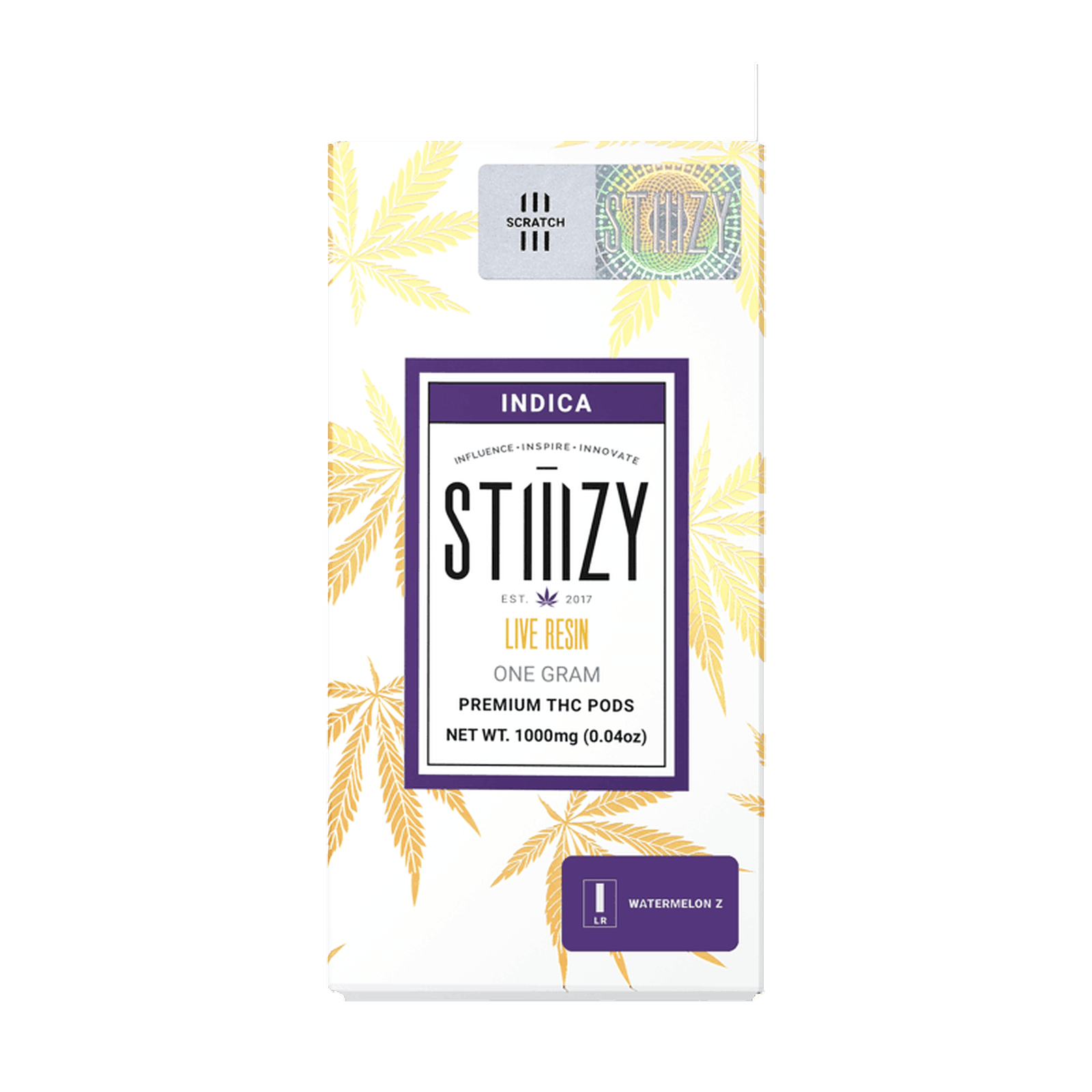 STIIIZY: WATERMELON Z - LIVE RESIN POD 1G | Leafly