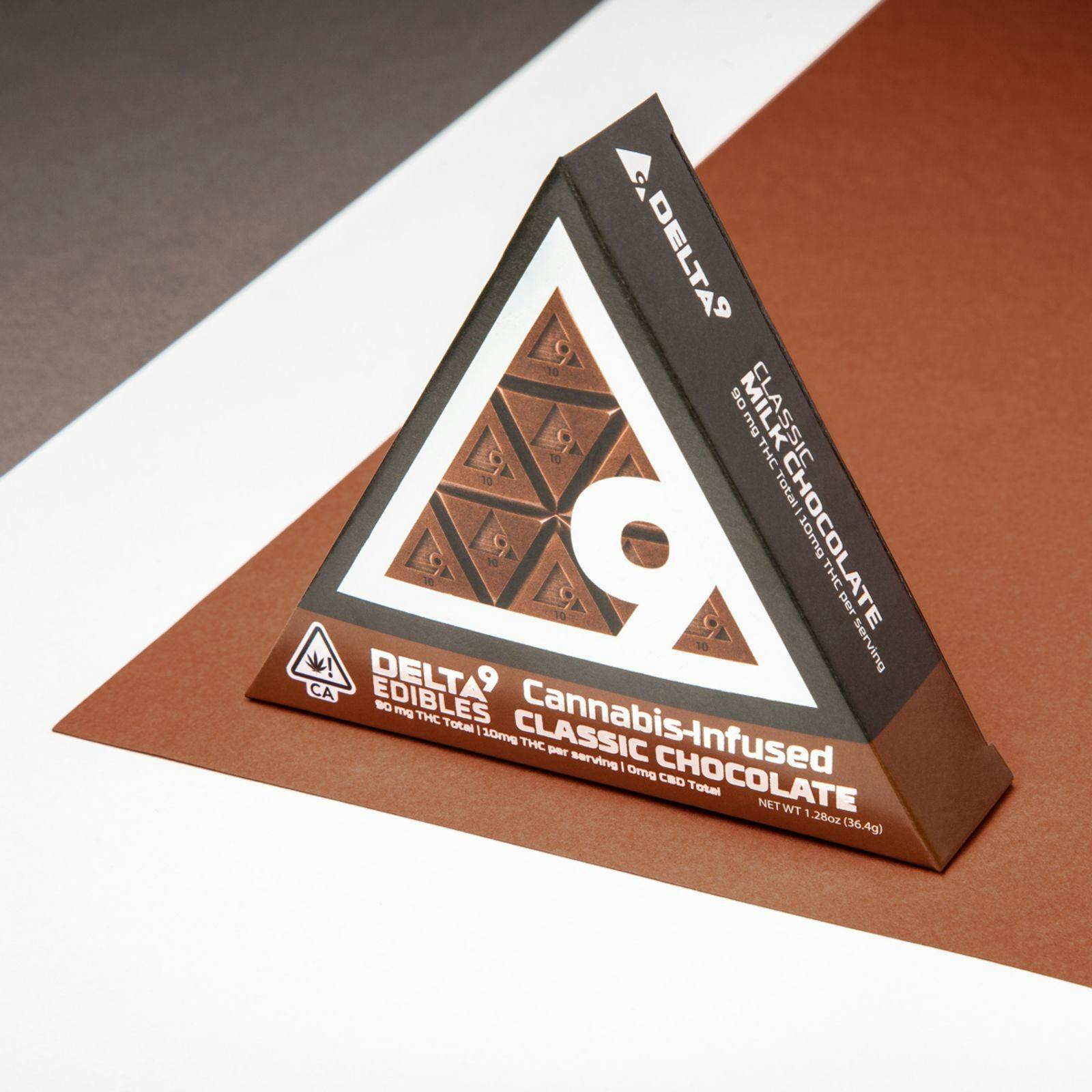 Delta 9 Labs: DELTA 9 | CLASSIC CHOCOLATE (90MG) | Leafly