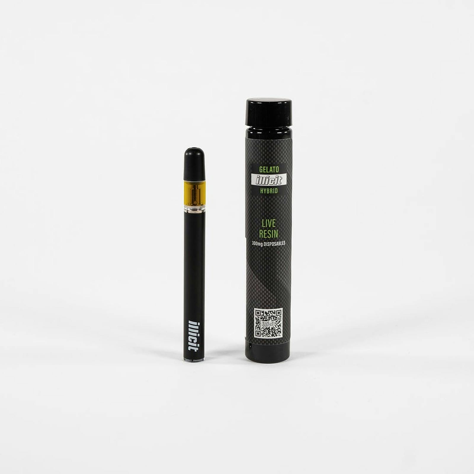 ILLICIT: Gelato Live Resin 300mg Disposable Vape | Leafly