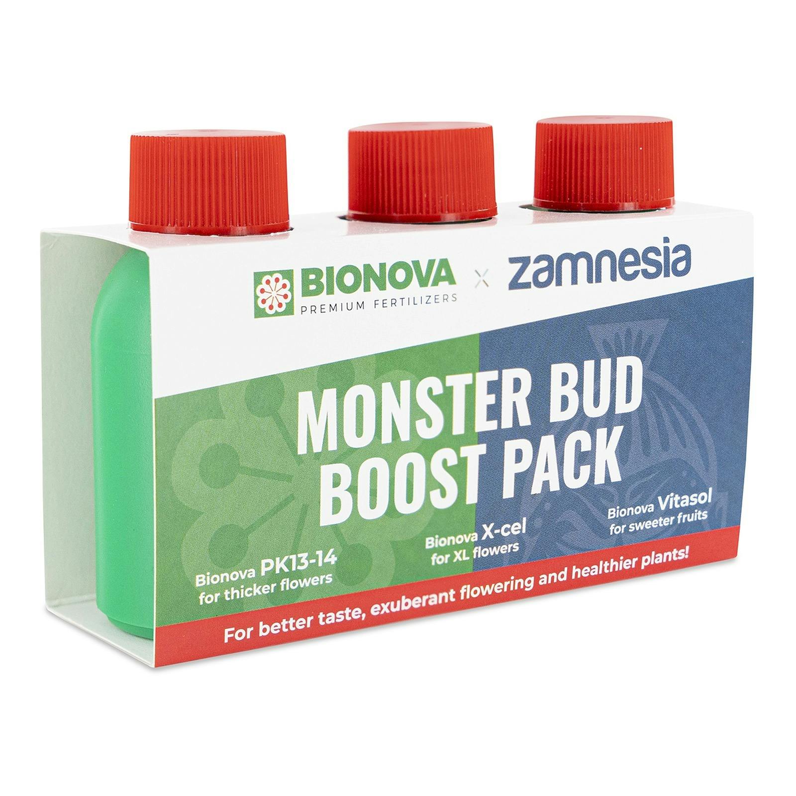 Zamnesia: Monster Bud Boost Pack by Bionova & Zamnesia | Leafly