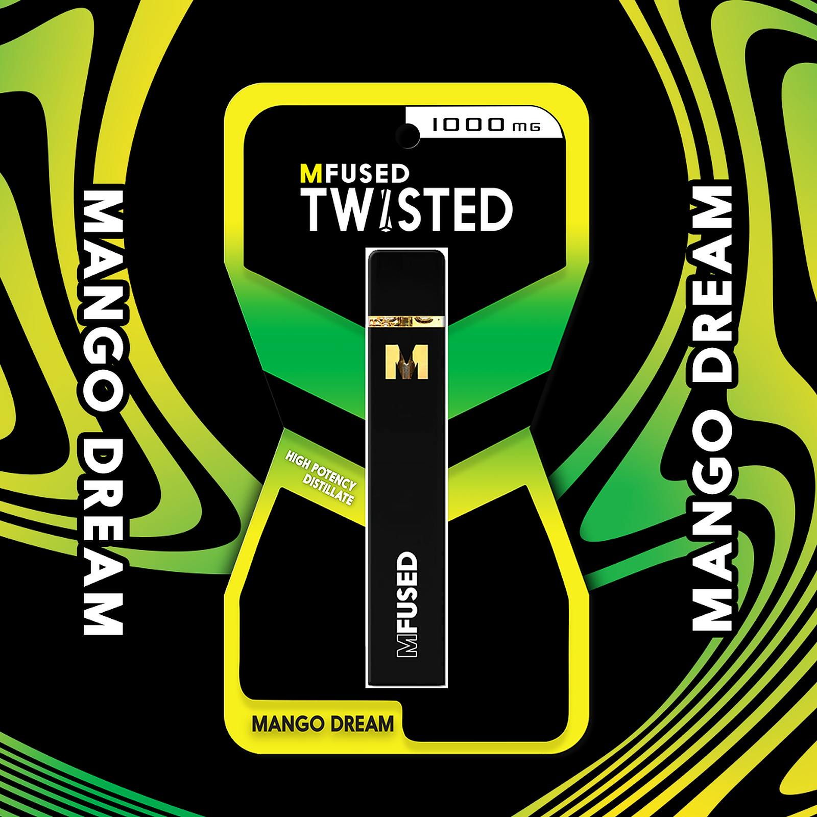 MFUSED: TWISTED Disposable Vape - Mango Dream | Leafly