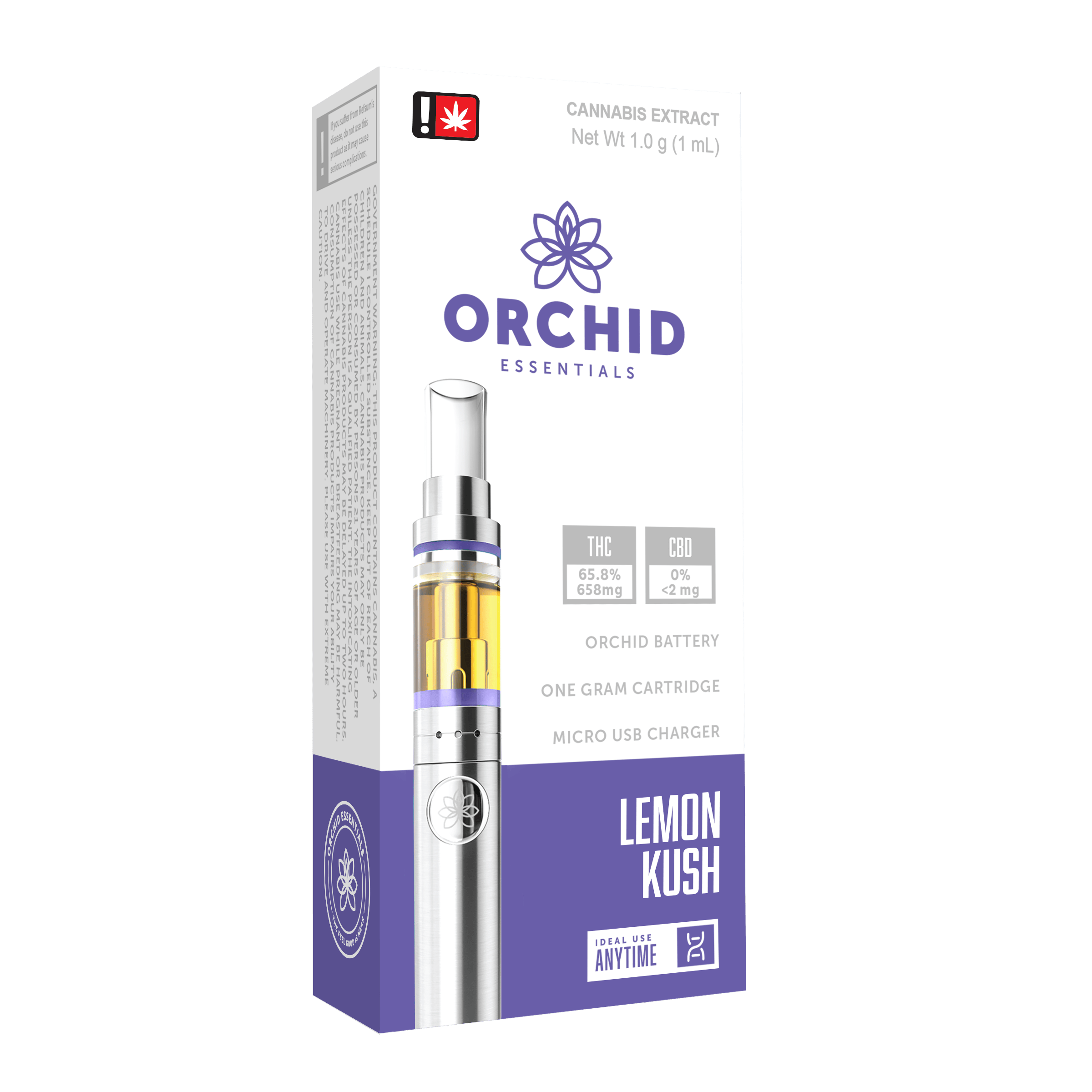 Orchid Essentials: Lemon Kush 1g Kit | Leafly