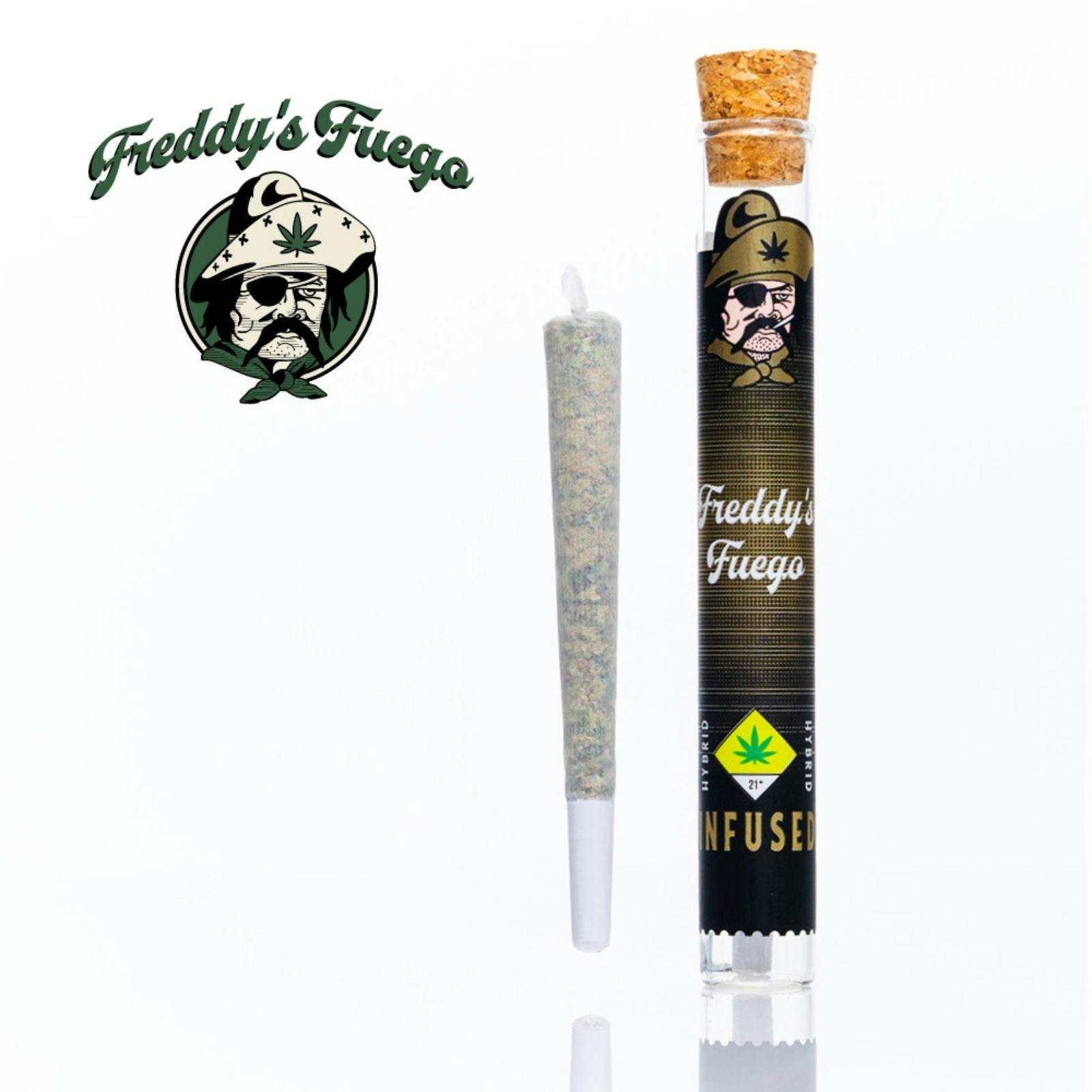 Freddy's Fuego: Beach Wedding Infused Pre-Roll 1g | Leafly