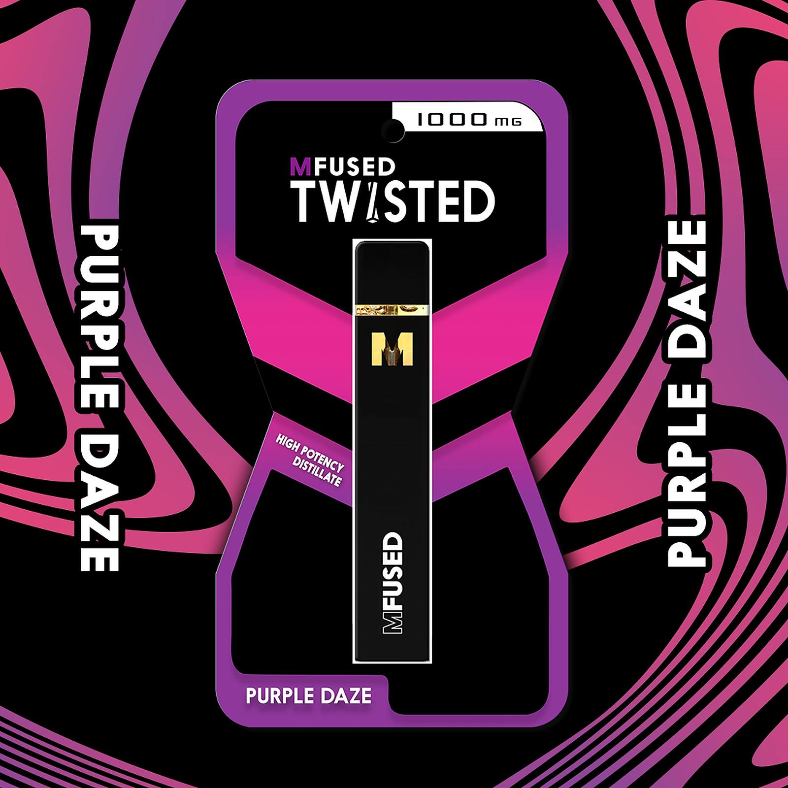 MFUSED: TWISTED Disposable Vape - Purple Daze | Leafly