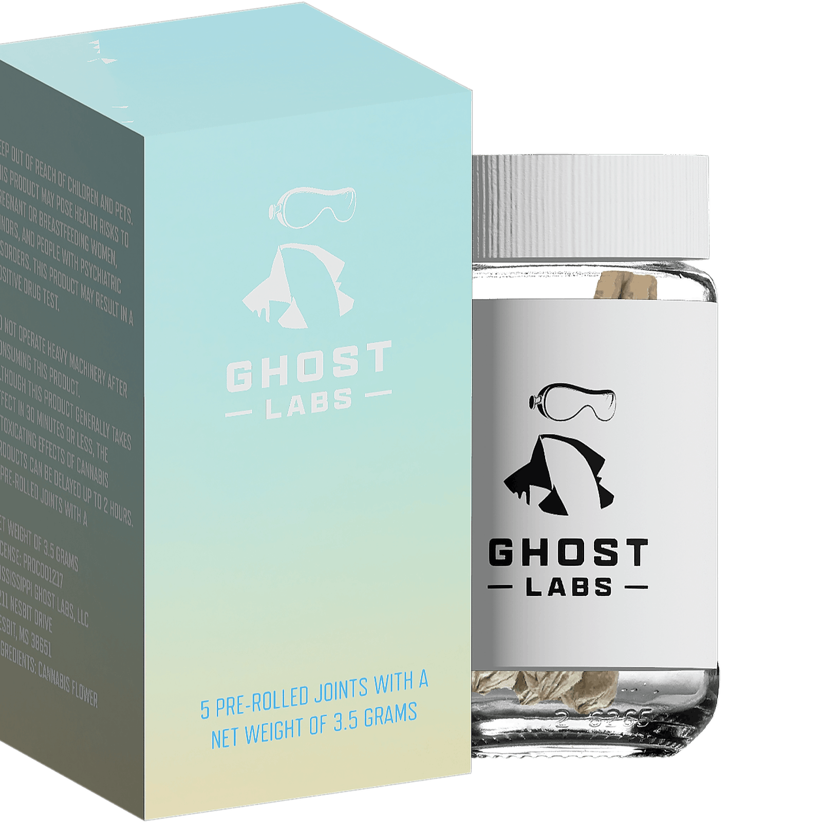 Ghost Labs: Prerolls | Leafly