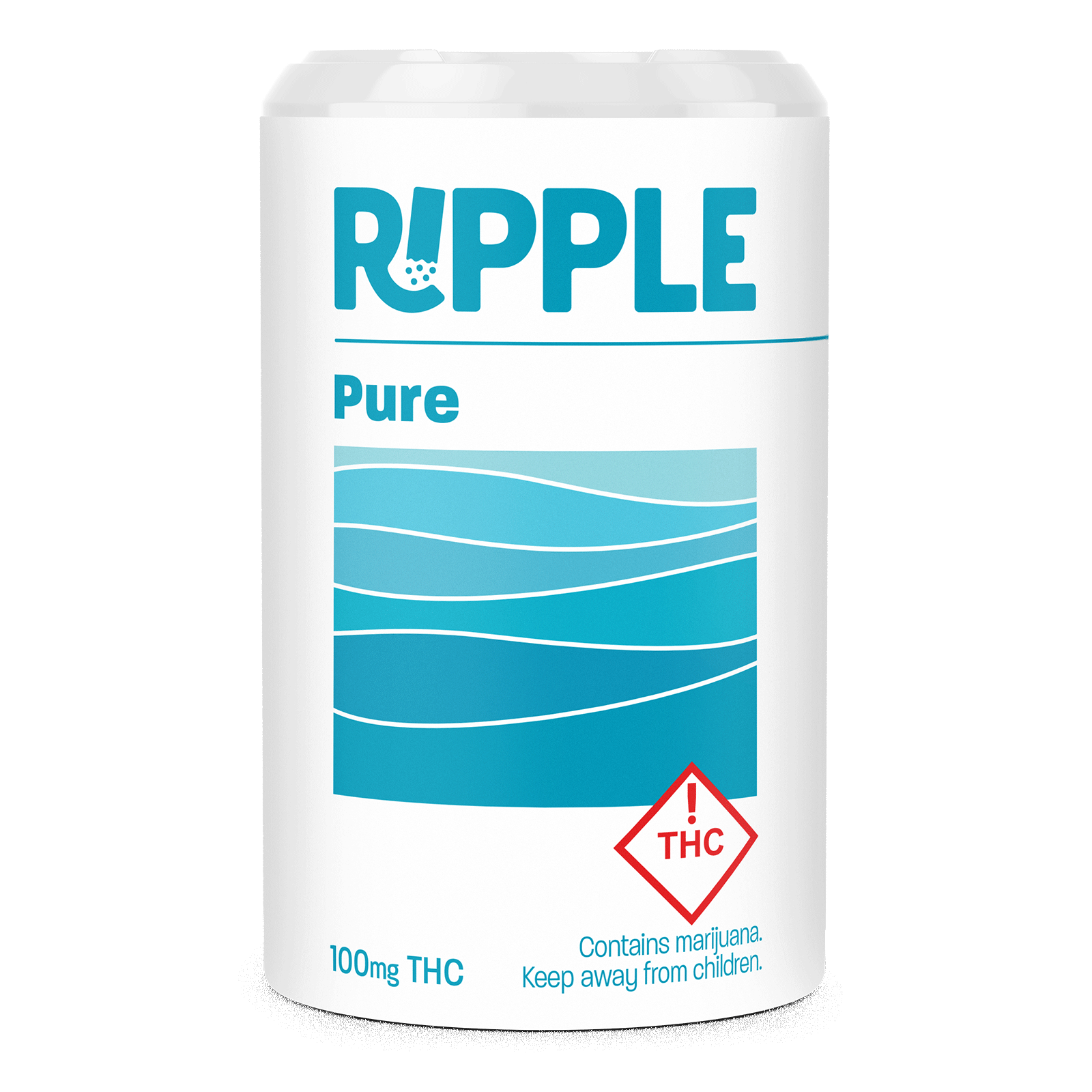 Ripple: Ripple Dissolvables - Pure 100mg THC | Leafly