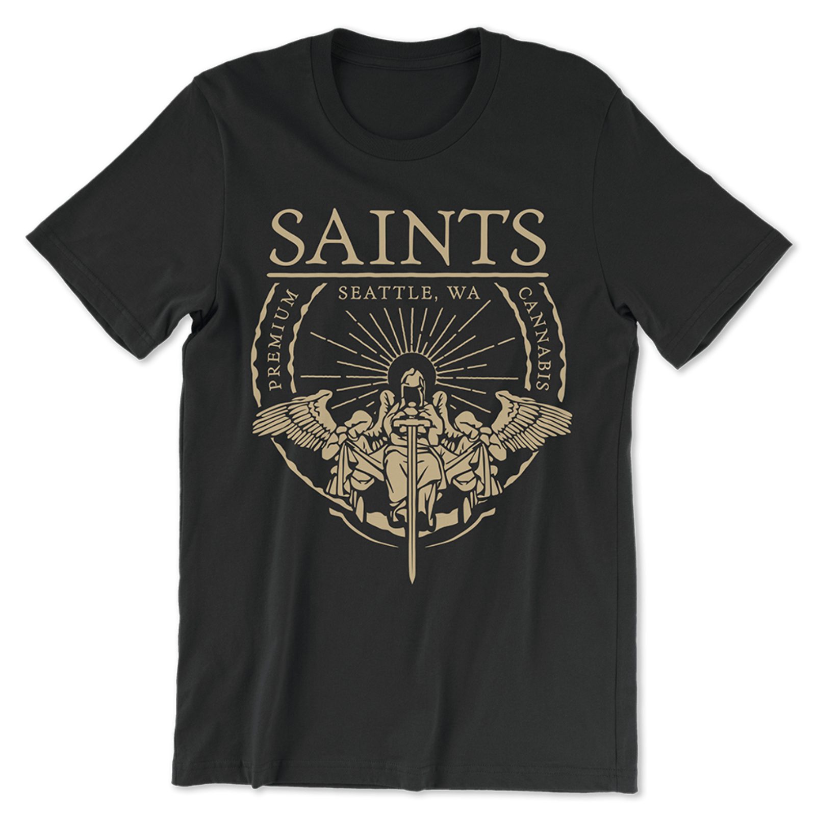 Saints Joints: Saints Brand T-Shirt | Leafly