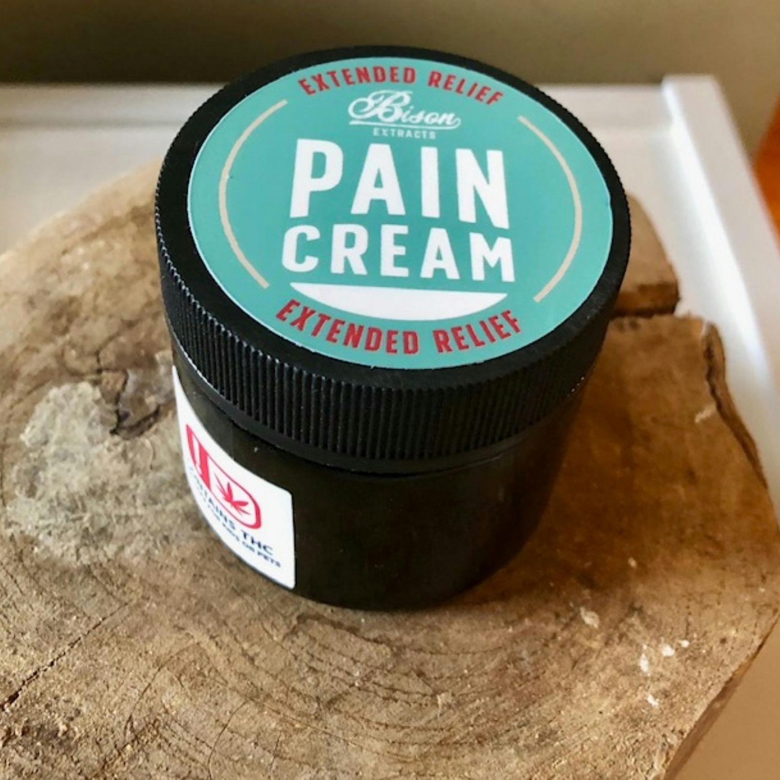 Bison Extracts: Bison Extracts Extended Relief Pain Cream | Leafly