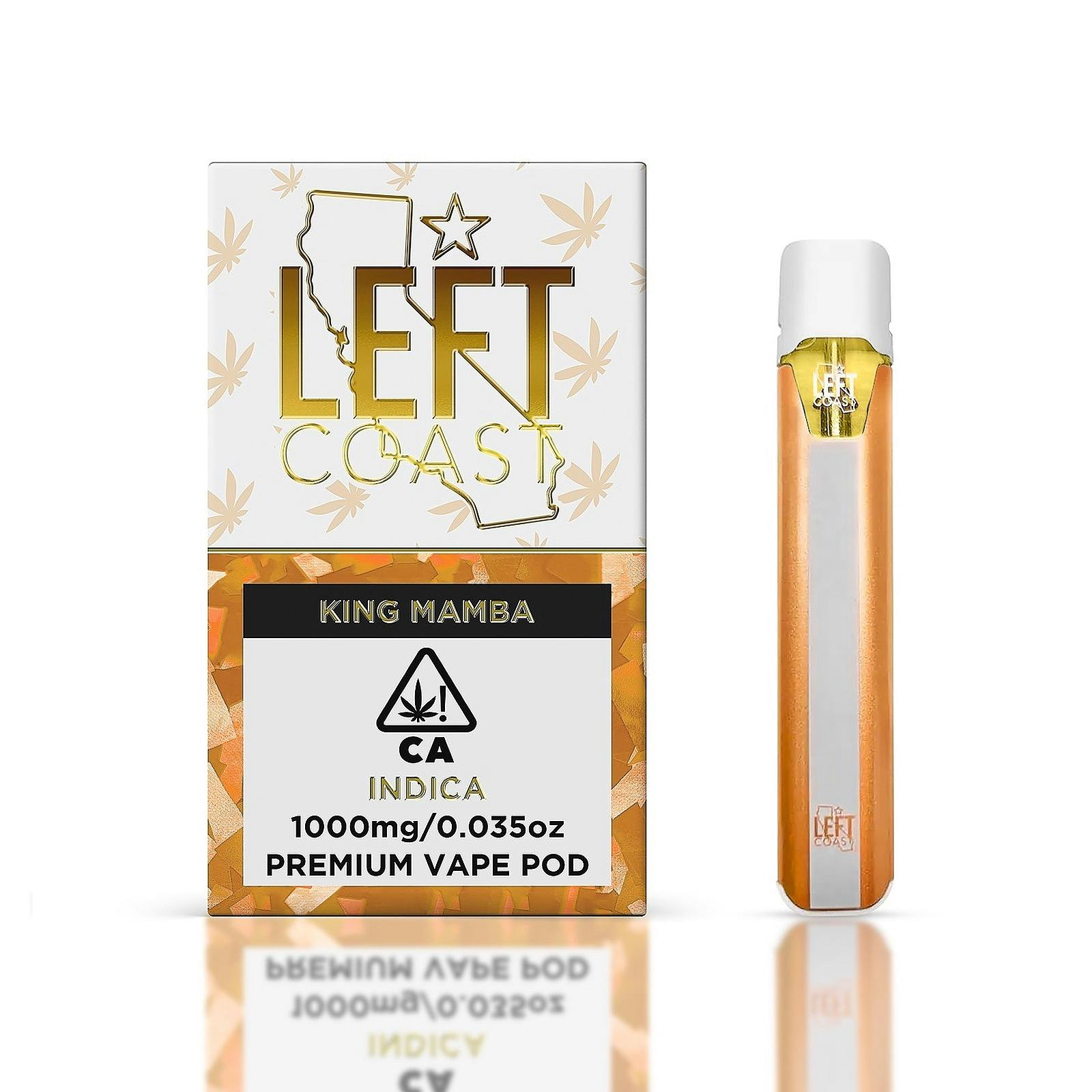 Left Coast Extracts: King Mamba Pod 1g | Leafly