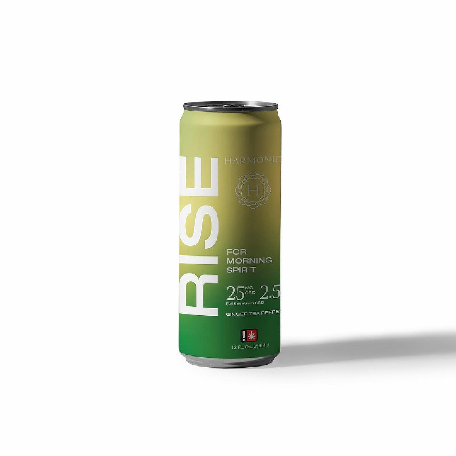 Harmonic Woman: Rise Drink - 2.5mg THC and 25mg full spectrum CBD | Leafly