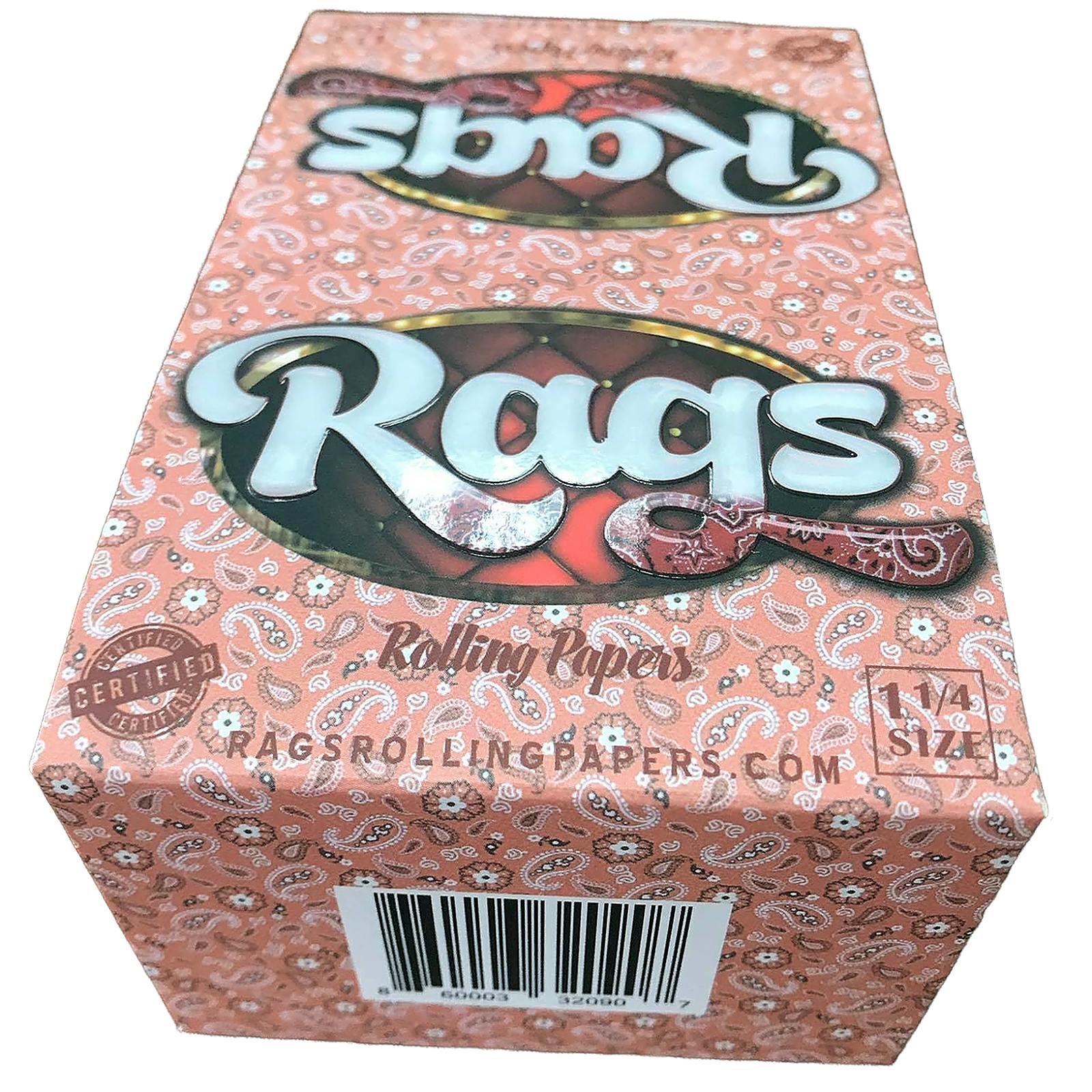 Rags Rolling Papers: Rags Rolling Papers box of 50 booklets | Leafly