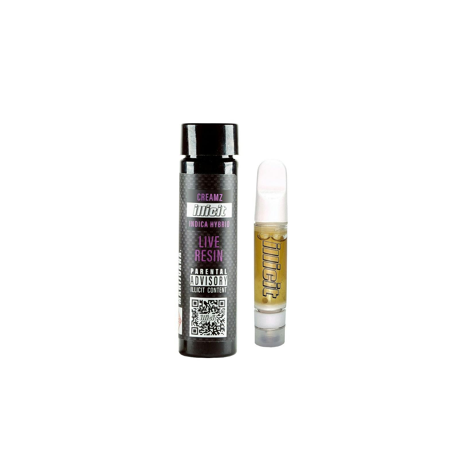 ILLICIT: Creamz Live Resin 1G Cartridge | Leafly