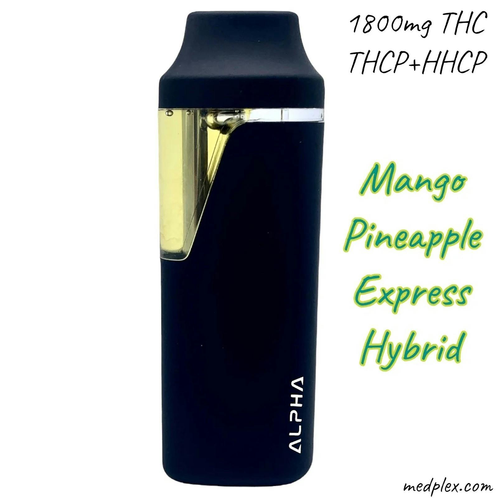 MedPlex: $33 Promo Mango Pineapple Express THC THCP HHCP Alpha Nano ...