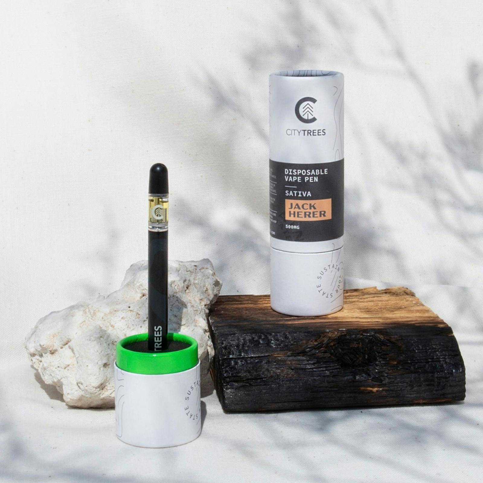 City Trees: City Trees 500mg Jack Herer Disposable Vape Pen | Leafly