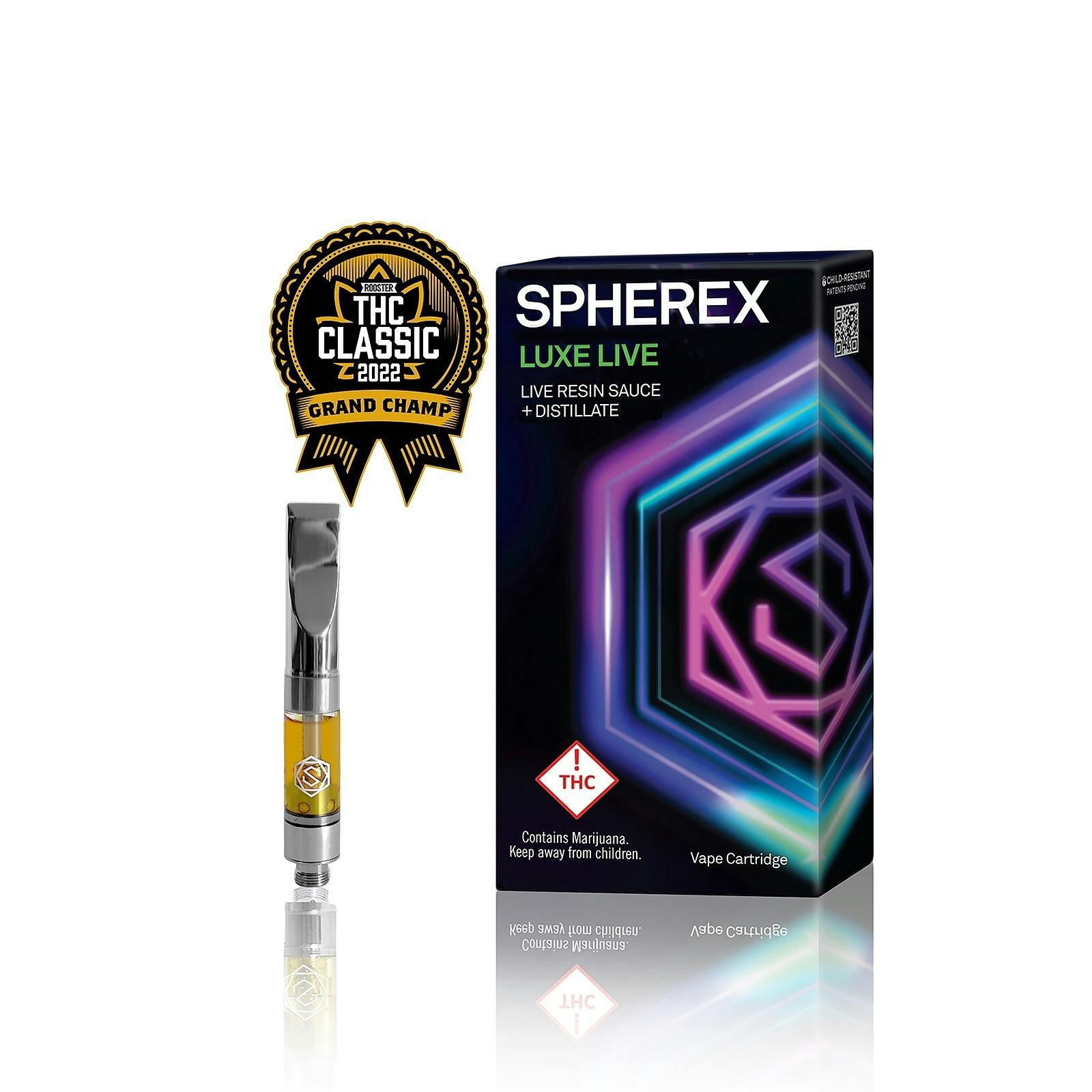 Spherex: LUXE LIVE- 500mg Vape Cartridge | Leafly