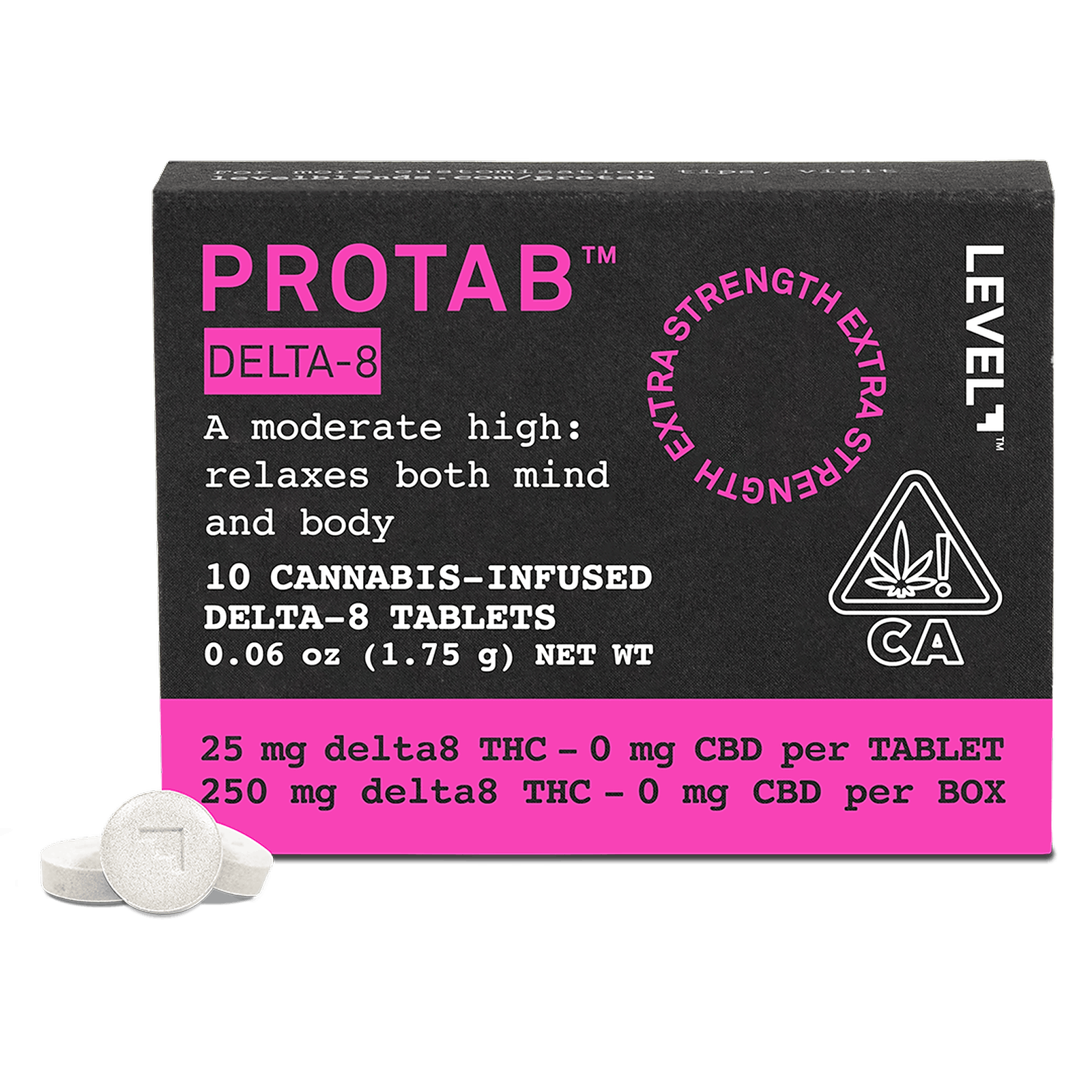 LEVEL: DELTA-8 PROTAB™ | Leafly
