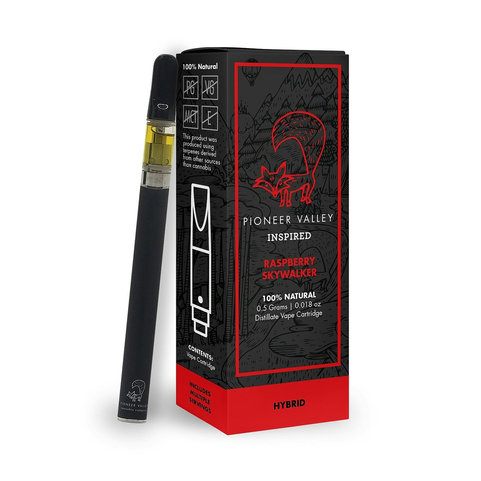Pioneer Valley Cannabis, Co.: Raspberry Skywalker OG Vape Cartridge ...