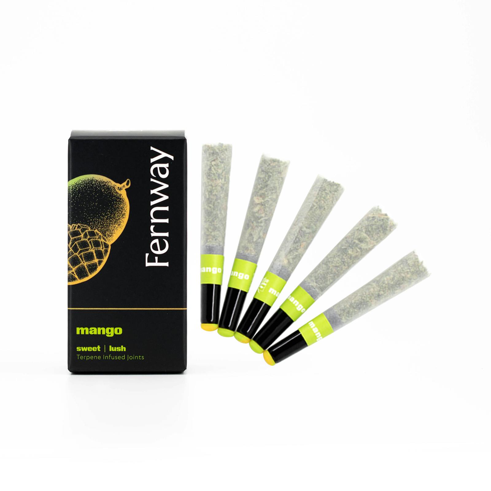 Fernway: Fernway - Mango Terpene Infused Joint 2.5g 5-pack (I) | Leafly