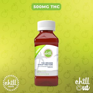 Chill Medicated: Sour Apple | Medicated Tincture Syrup 500MG THC ...