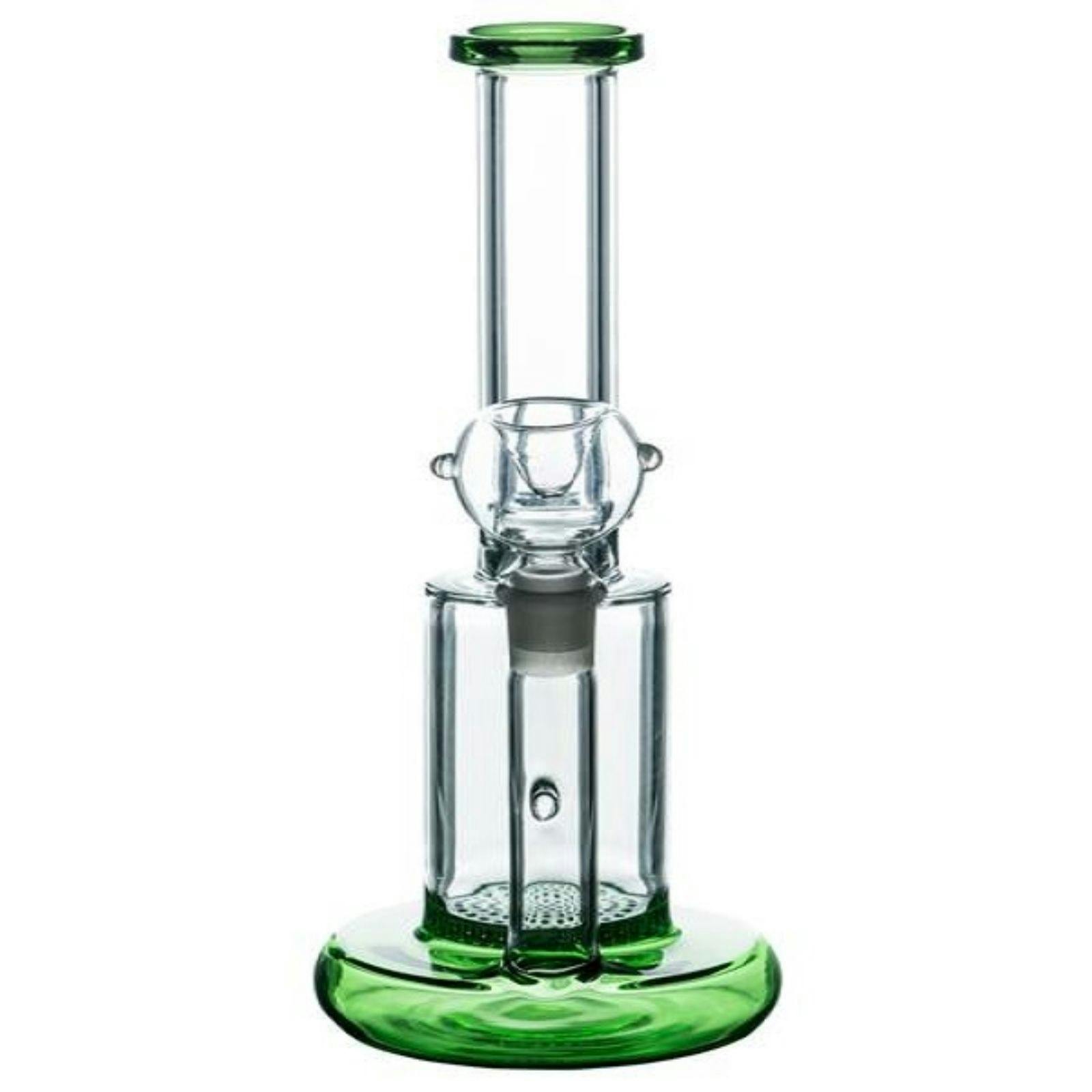 Stash Lab Technologies: 9.5" Honeycomb Perc Puck Base Bong | Leafly