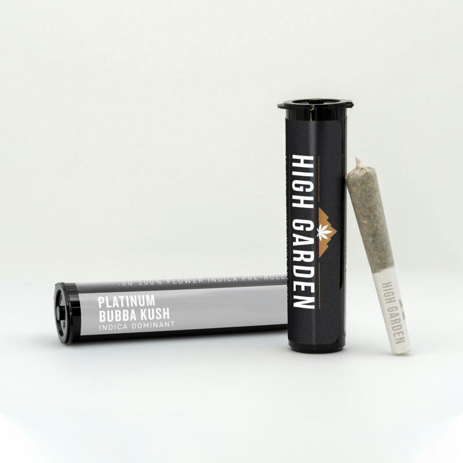 High Garden: Platinum Bubba Kush (0.5G Indica Pre-Roll) | Leafly