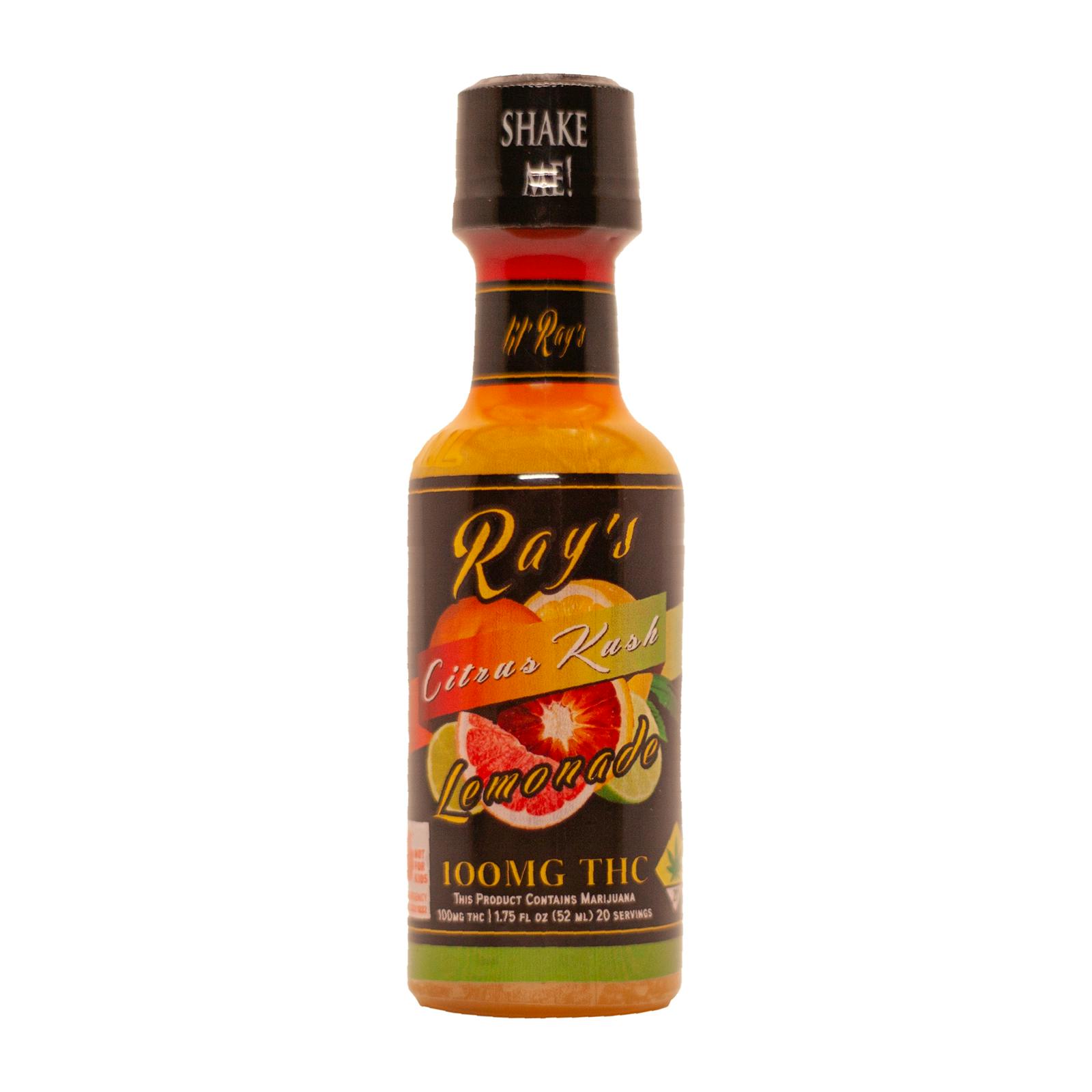 Ray's Lemonade: Citrus Kush lil' Ray's Lemonade 100mg THC | Leafly