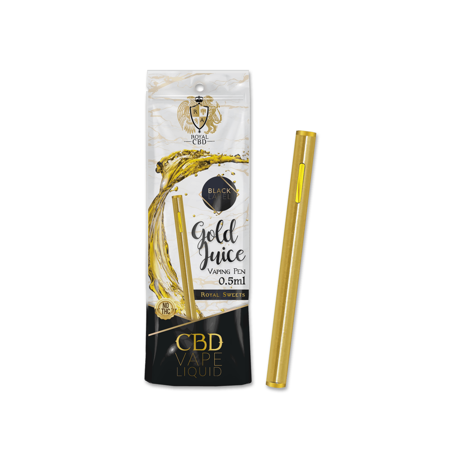 Ra Royal Ra Royal Cbd Gold Juice Vape Pen Leafly