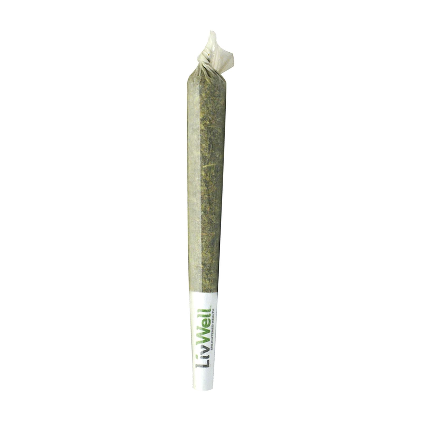 LivWell Flower: LivWell Pre-roll 1.6g Sativa | Leafly