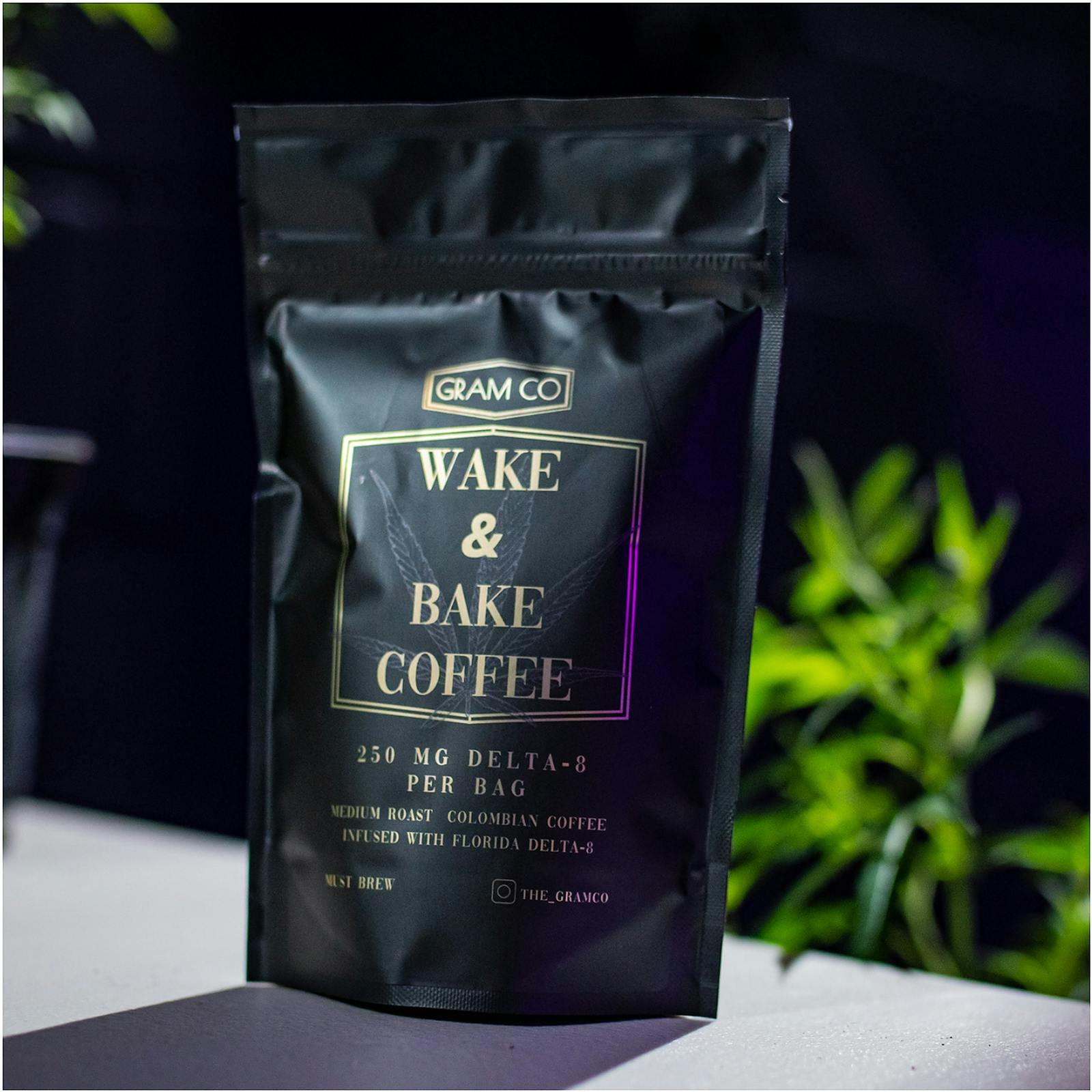 Gram Co Premium Delta 8: GramCo Wake & Bake Delta 8 Coffee, 8 ounce ...