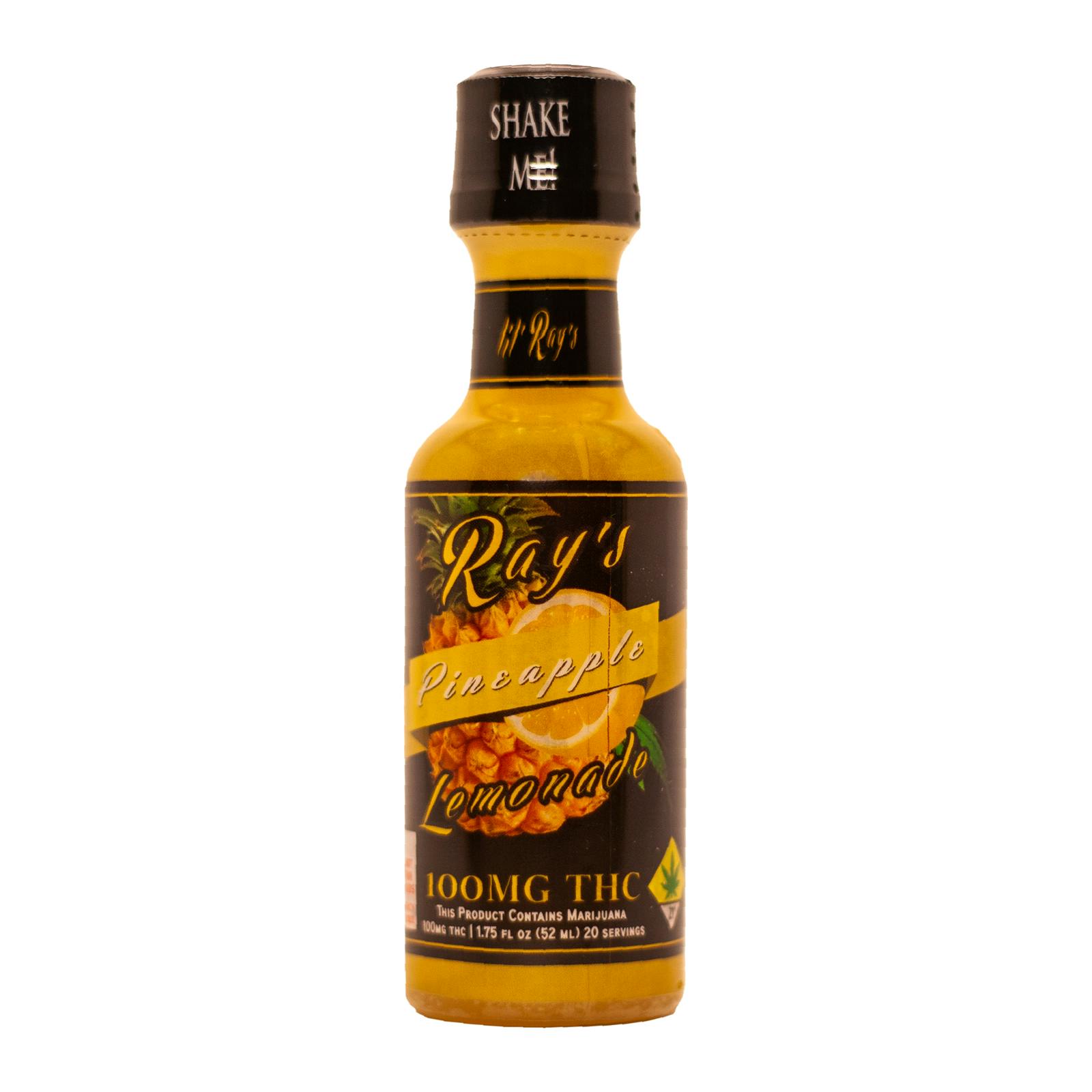 Ray's Lemonade: Pineapple lil' Ray's Lemonade 100mg THC | Leafly